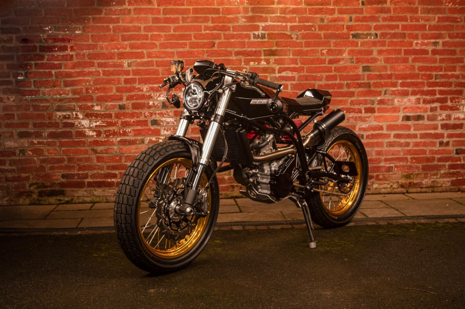 A CCM Spitfire Custom By Anthony Partridge Of Goblin Works Garage