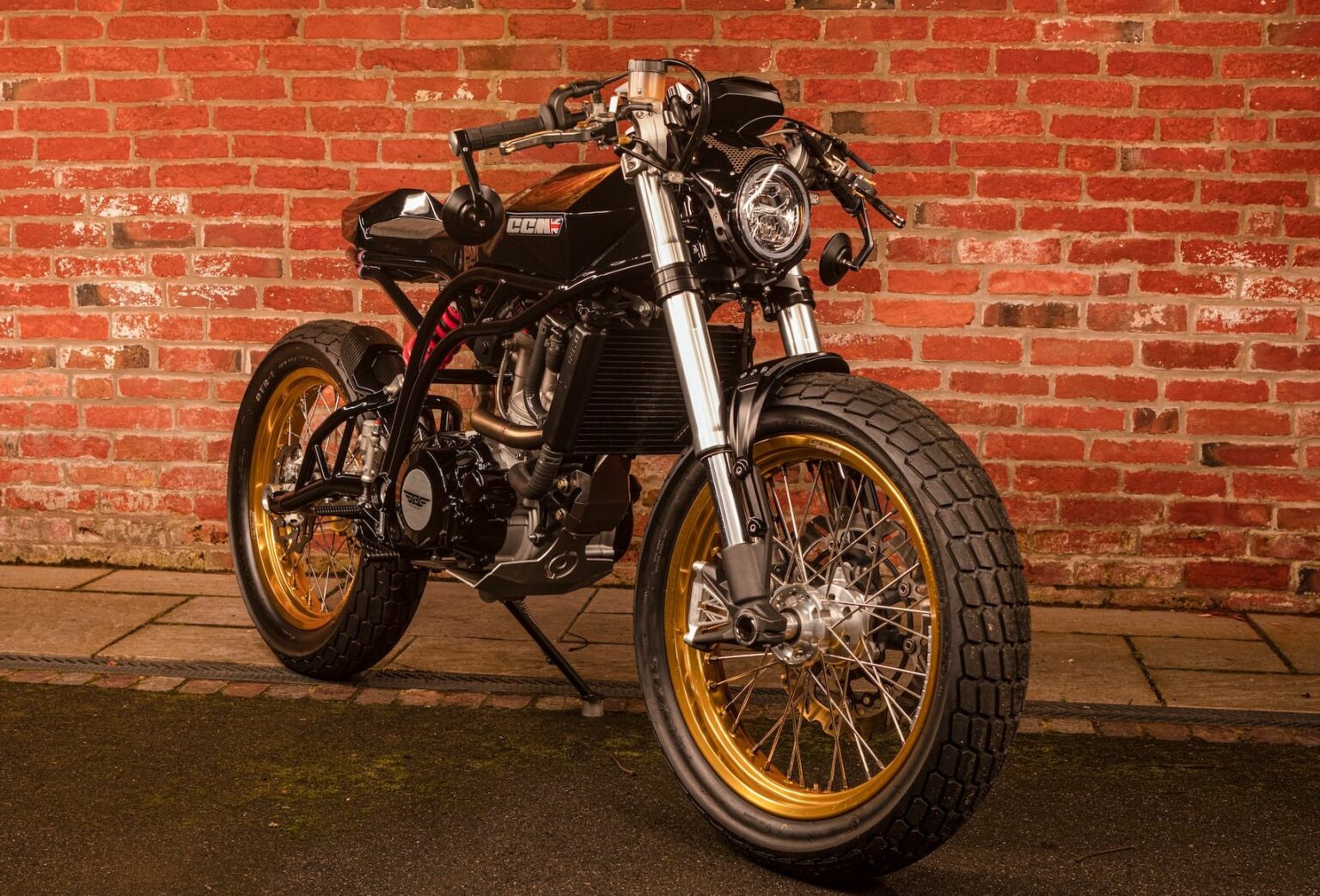 A CCM Spitfire Custom By Anthony Partridge Of Goblin Works Garage