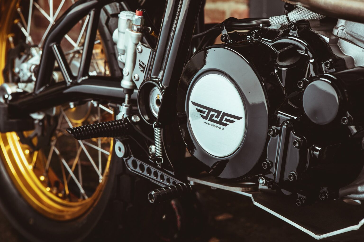 A CCM Spitfire Custom By Anthony Partridge Of Goblin Works Garage