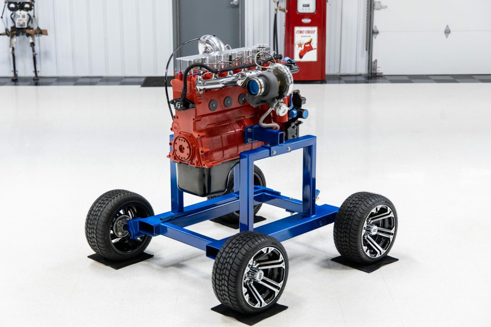Ready For Transplant: A Modified Cummins 5.9 Liter Turbodiesel Engine