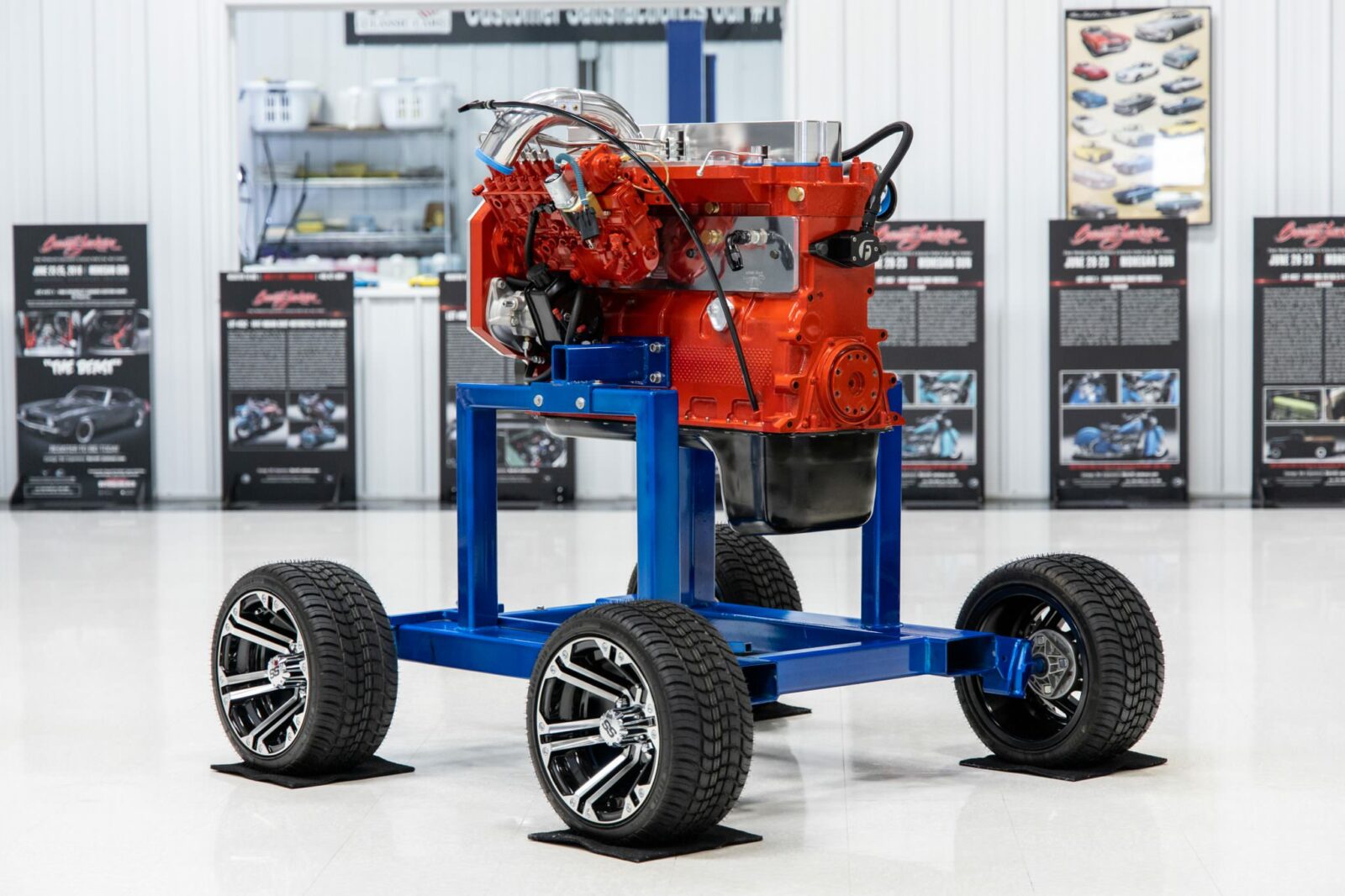 Ready For Transplant: A Modified Cummins 5.9 Liter Turbodiesel Engine