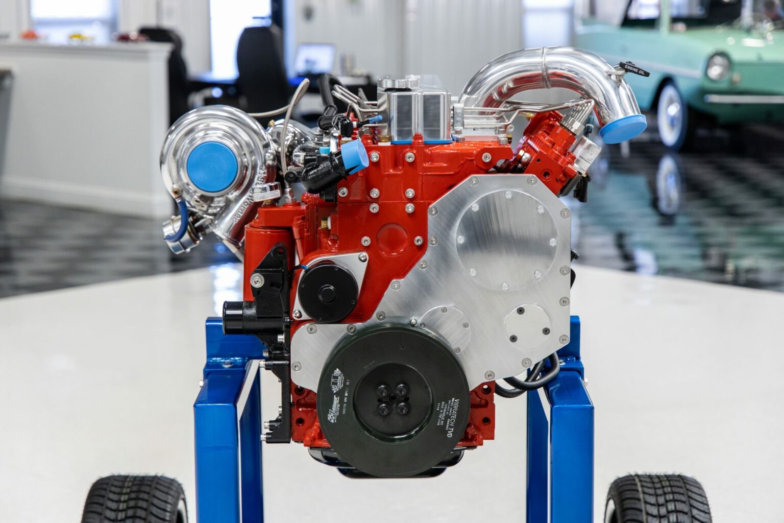 Ready For Transplant: A Modified Cummins 5.9 Liter Turbodiesel Engine