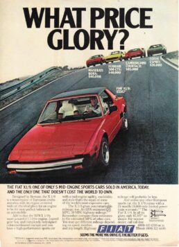 The Bertone X1/9: An Affordable Mid-Engined Italian Wedge