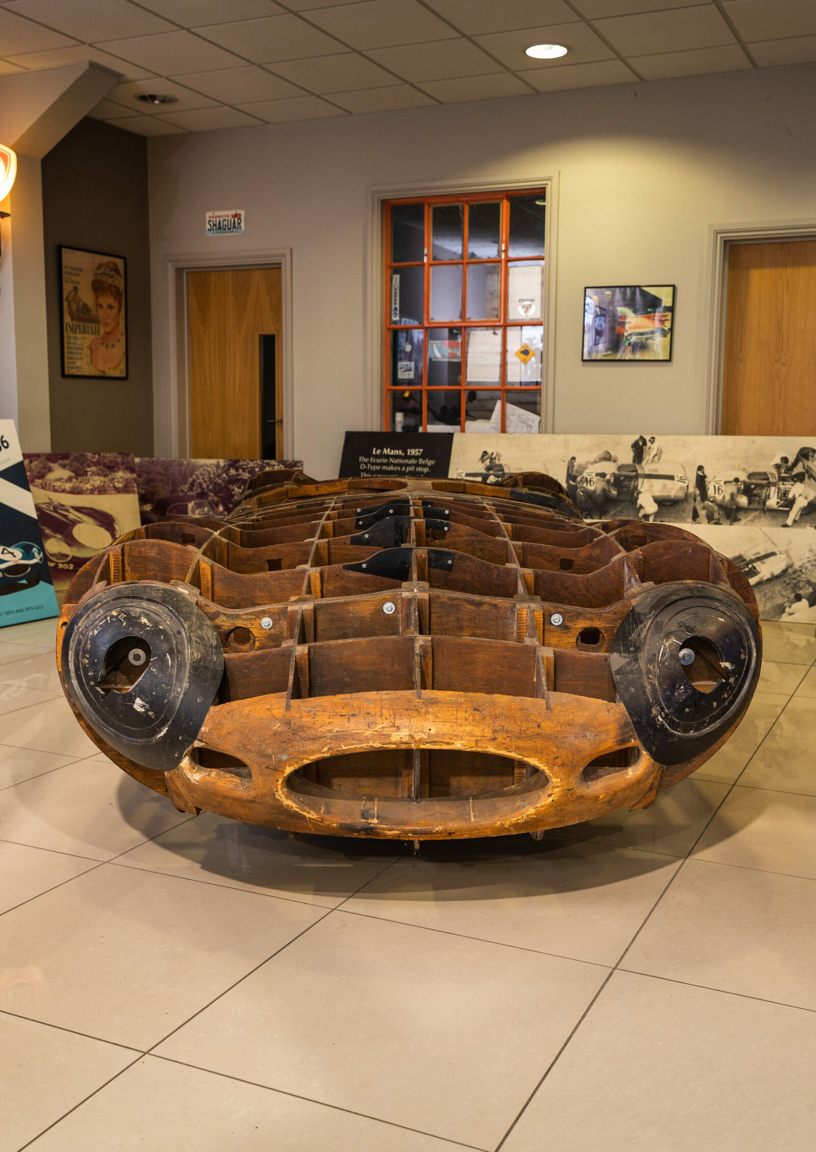 For Sale: A Jaguar D-Type Body Buck From 1954