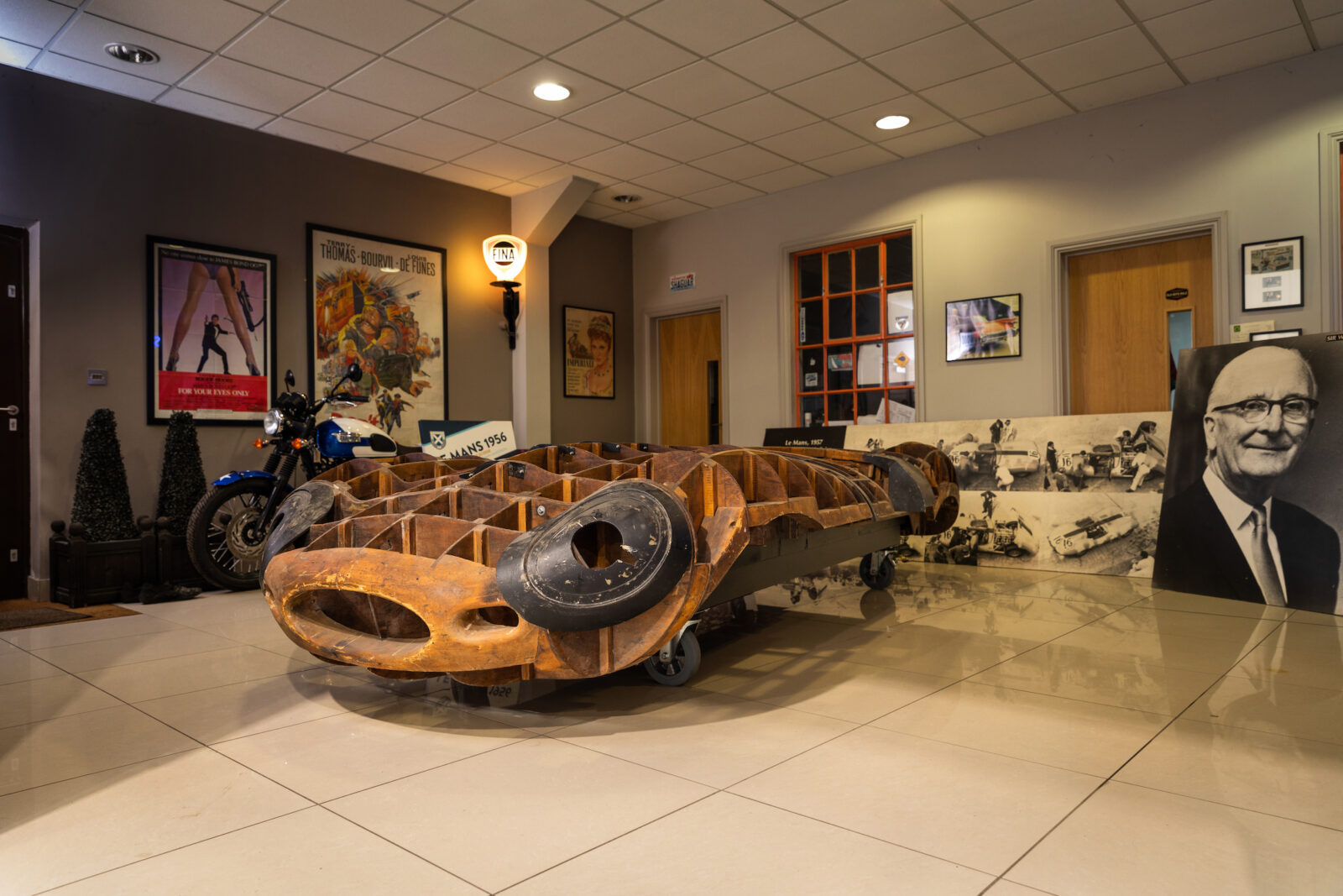 For Sale: A Jaguar D-Type Body Buck From 1954