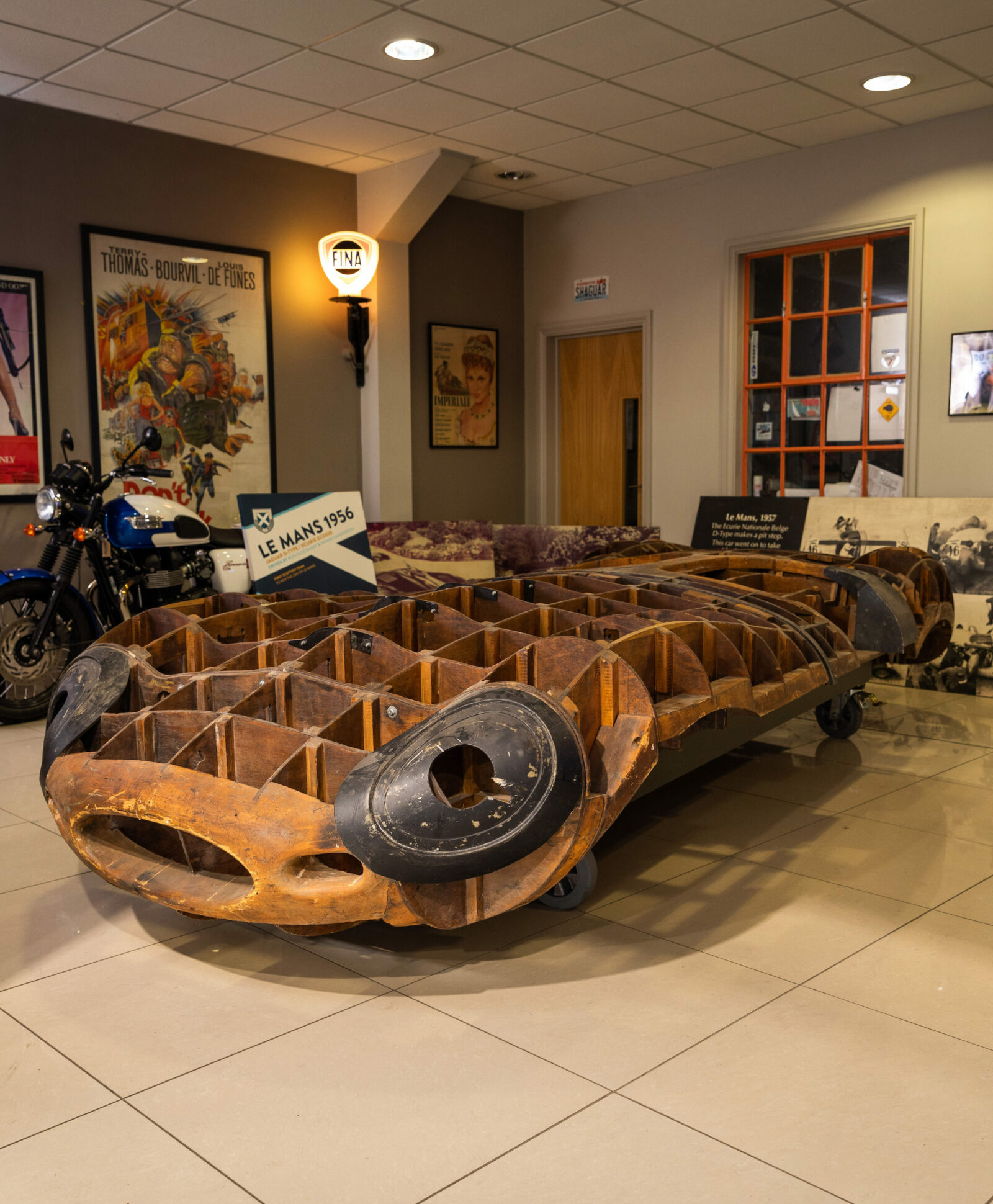 For Sale: A Jaguar D-Type Body Buck From 1954