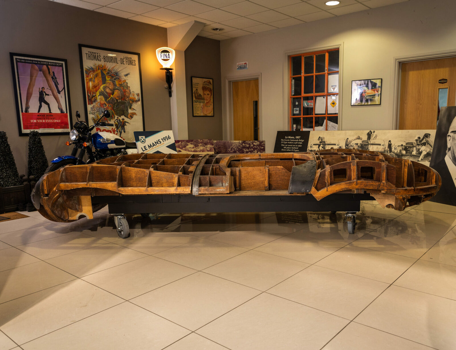 For Sale: A Jaguar D-Type Body Buck From 1954