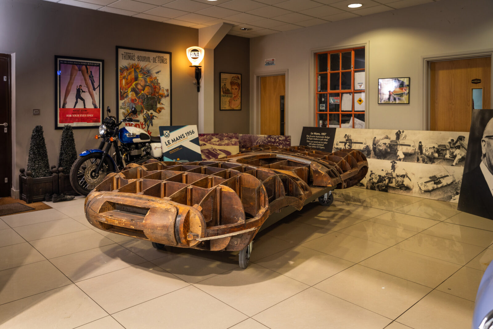 For Sale: A Jaguar D-Type Body Buck From 1954