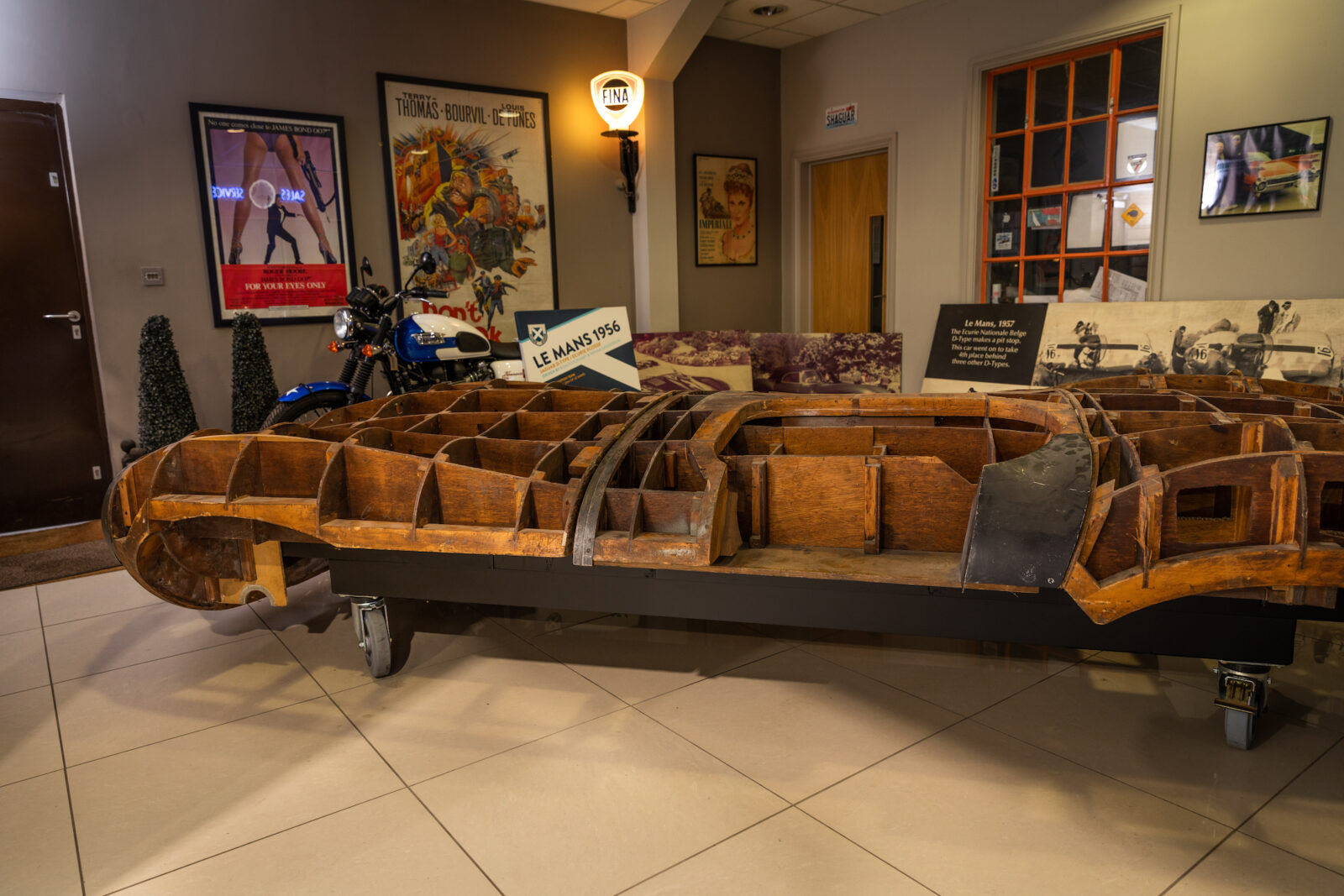 For Sale: A Jaguar D-Type Body Buck From 1954