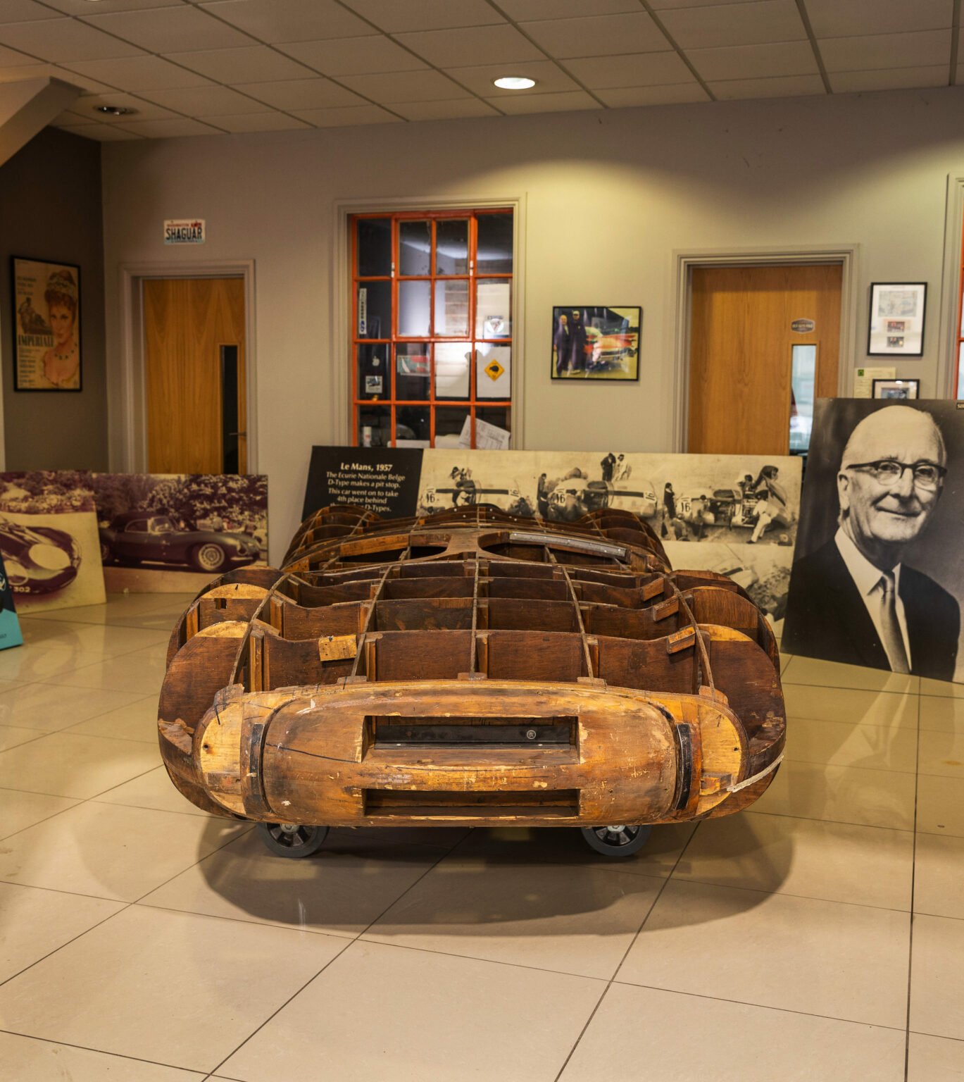 For Sale: A Jaguar D-Type Body Buck From 1954