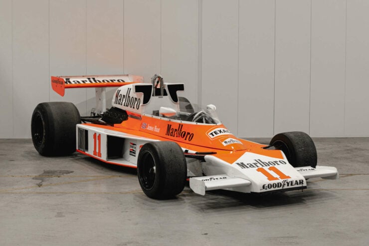 Used In The F1 Movie "Rush" – A 1976 McLaren M23 Replica Stunt Car