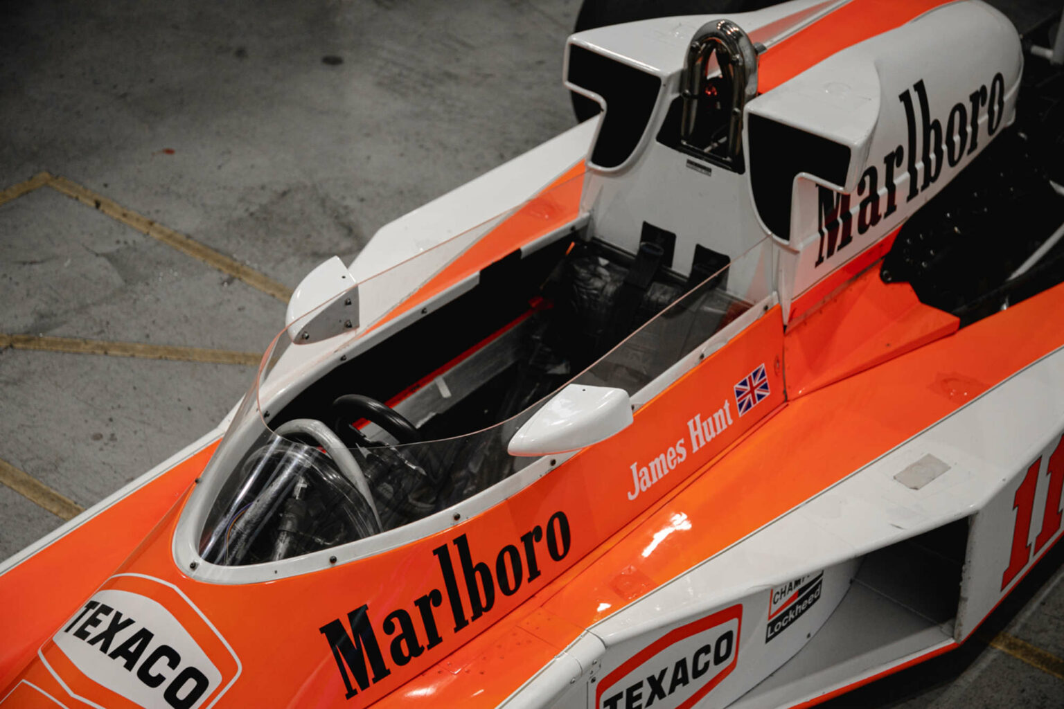 Used In The F1 Movie "Rush" – A 1976 McLaren M23 Replica Stunt Car