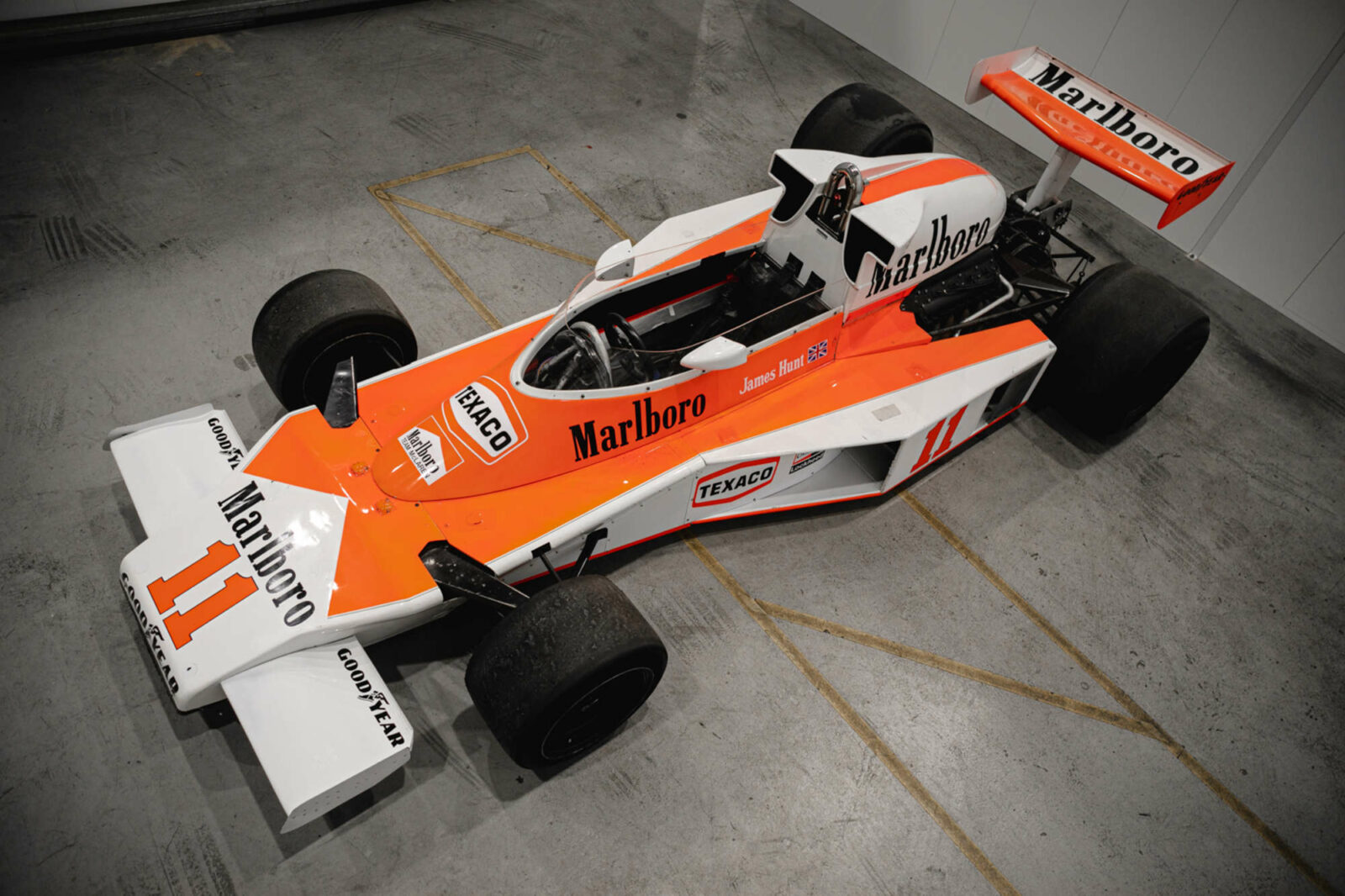 Used In The F1 Movie "Rush" – A 1976 McLaren M23 Replica Stunt Car