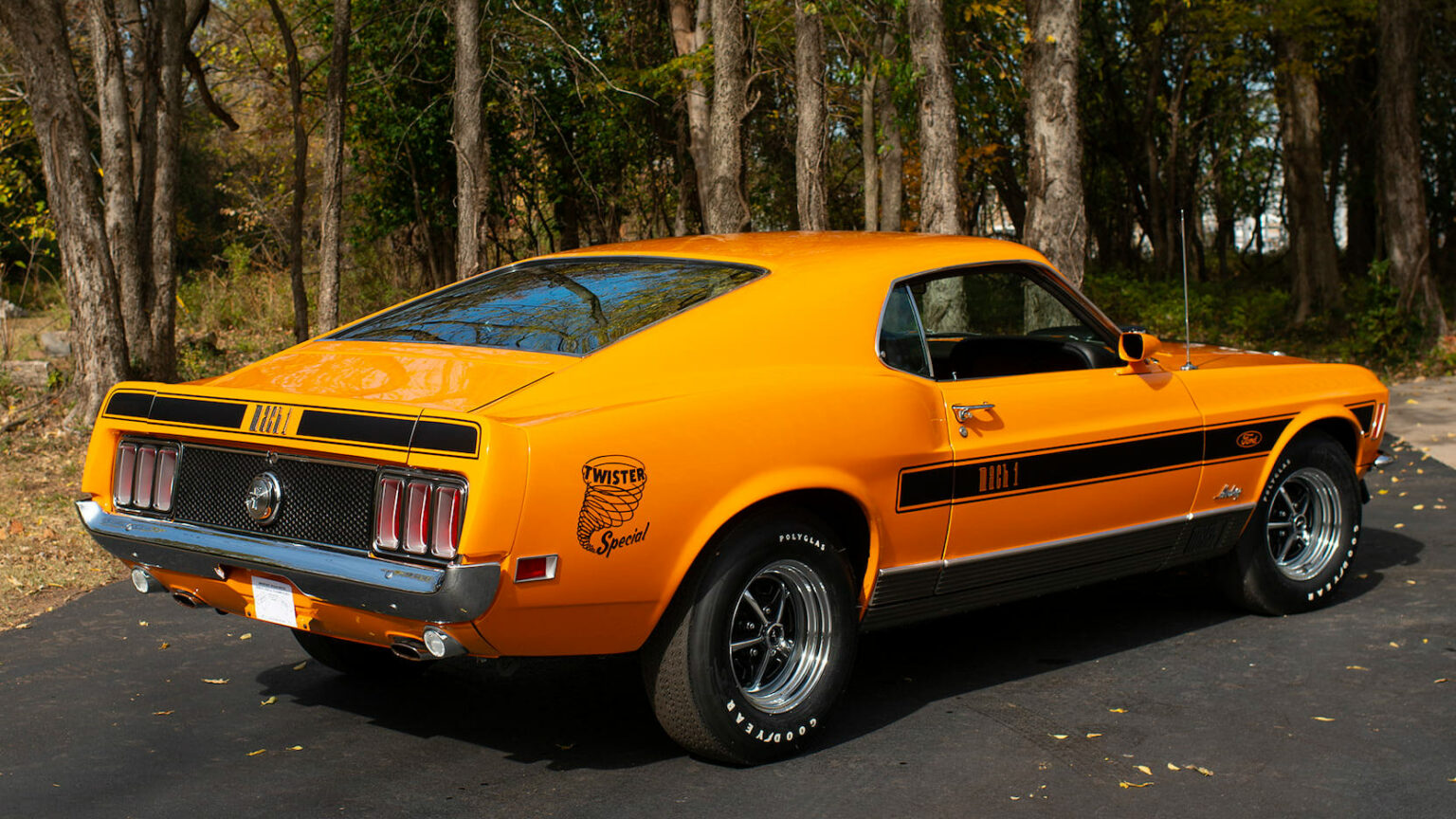 The Original 1970 Mustang Mach 1 "Twister Special" Test Vehicle Is For Sale