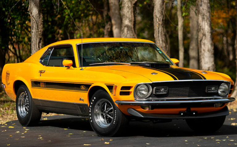 The Original 1970 Mustang Mach 1 "Twister Special" Test Vehicle Is For Sale