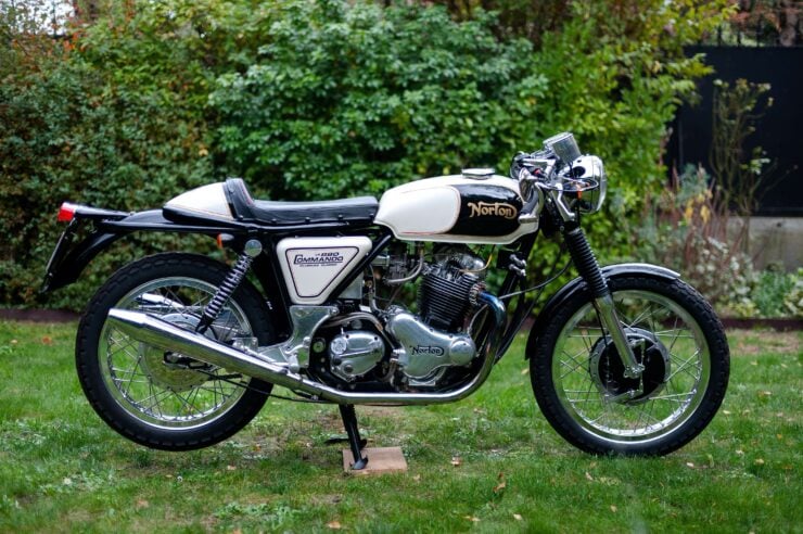 A Rare Original "Kenny Dreer" Norton Commando VR880