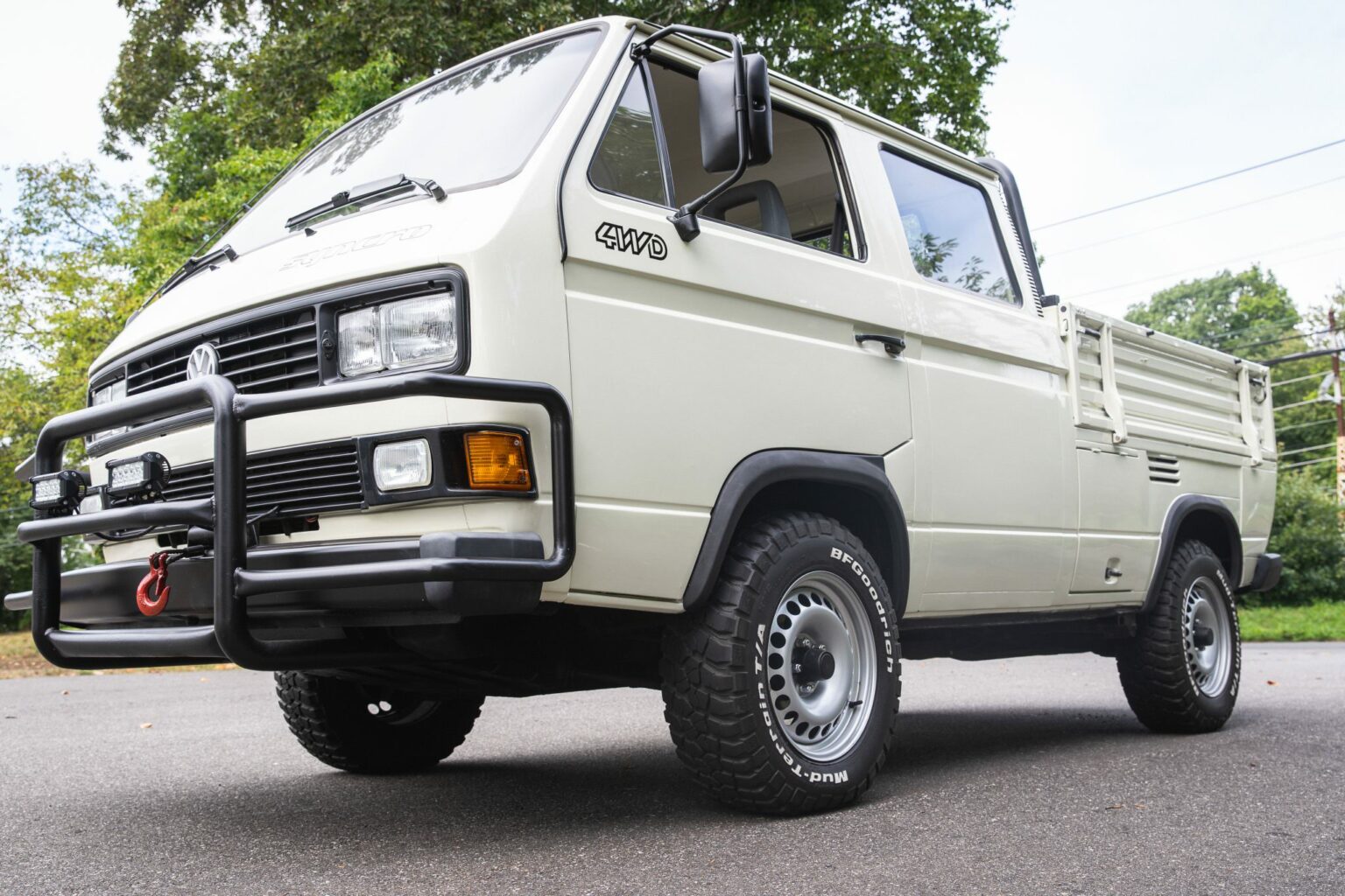 A Volkswagen Type 2 T3 Doka Transporter "Syncro 4x4"