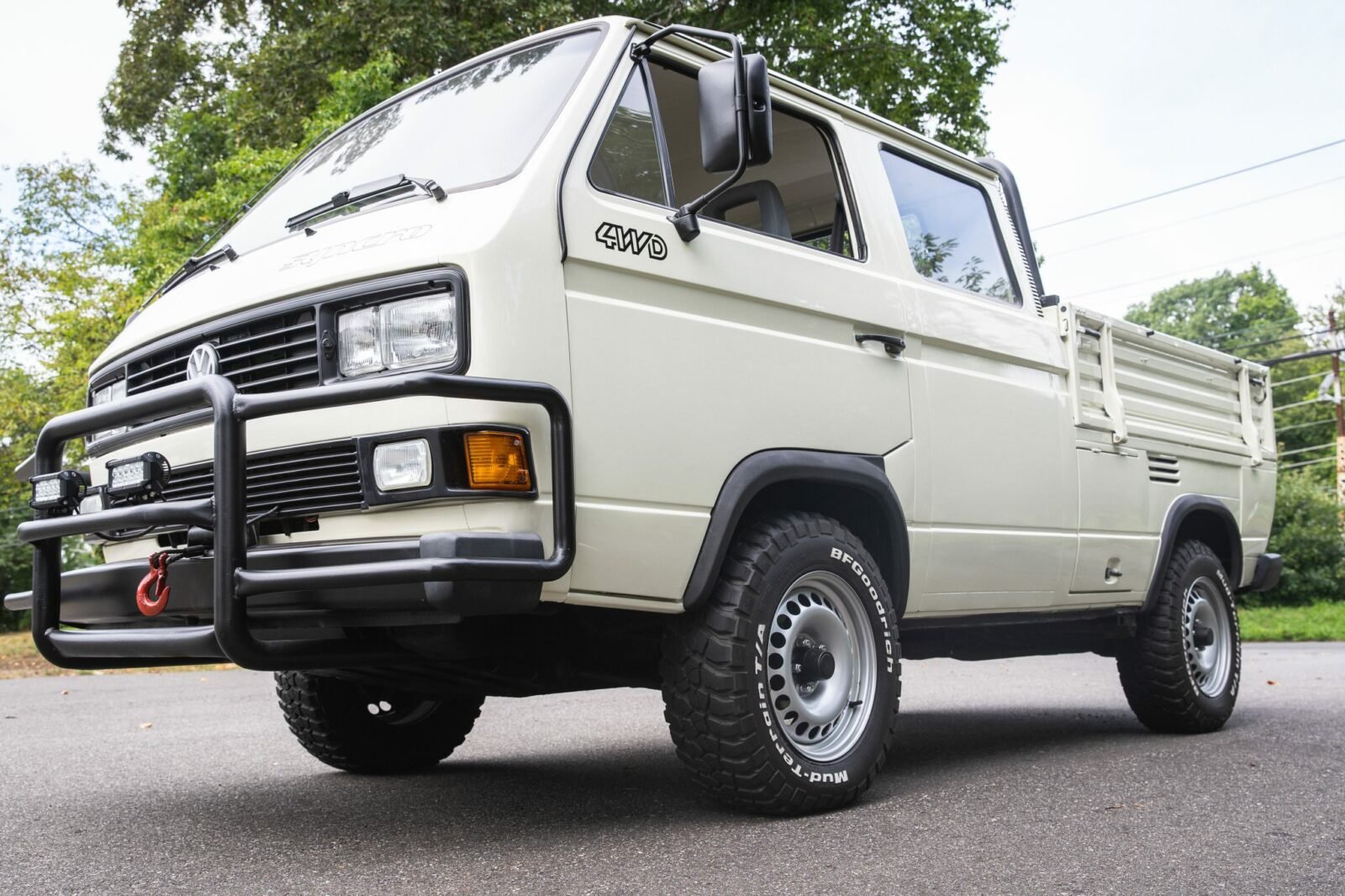 A Volkswagen Type 2 T3 Doka Transporter "Syncro 4x4"
