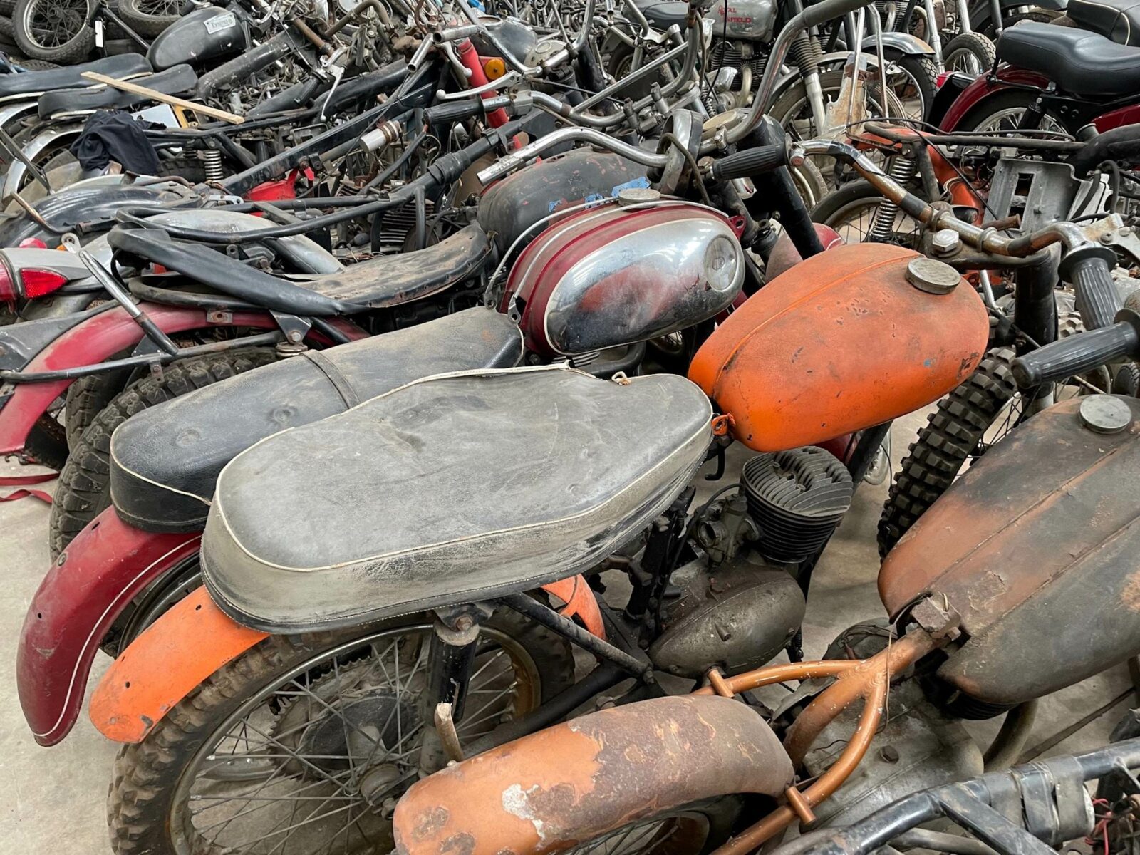 The Ultimate Barn Find: 180 British Motorcycles Rediscovered