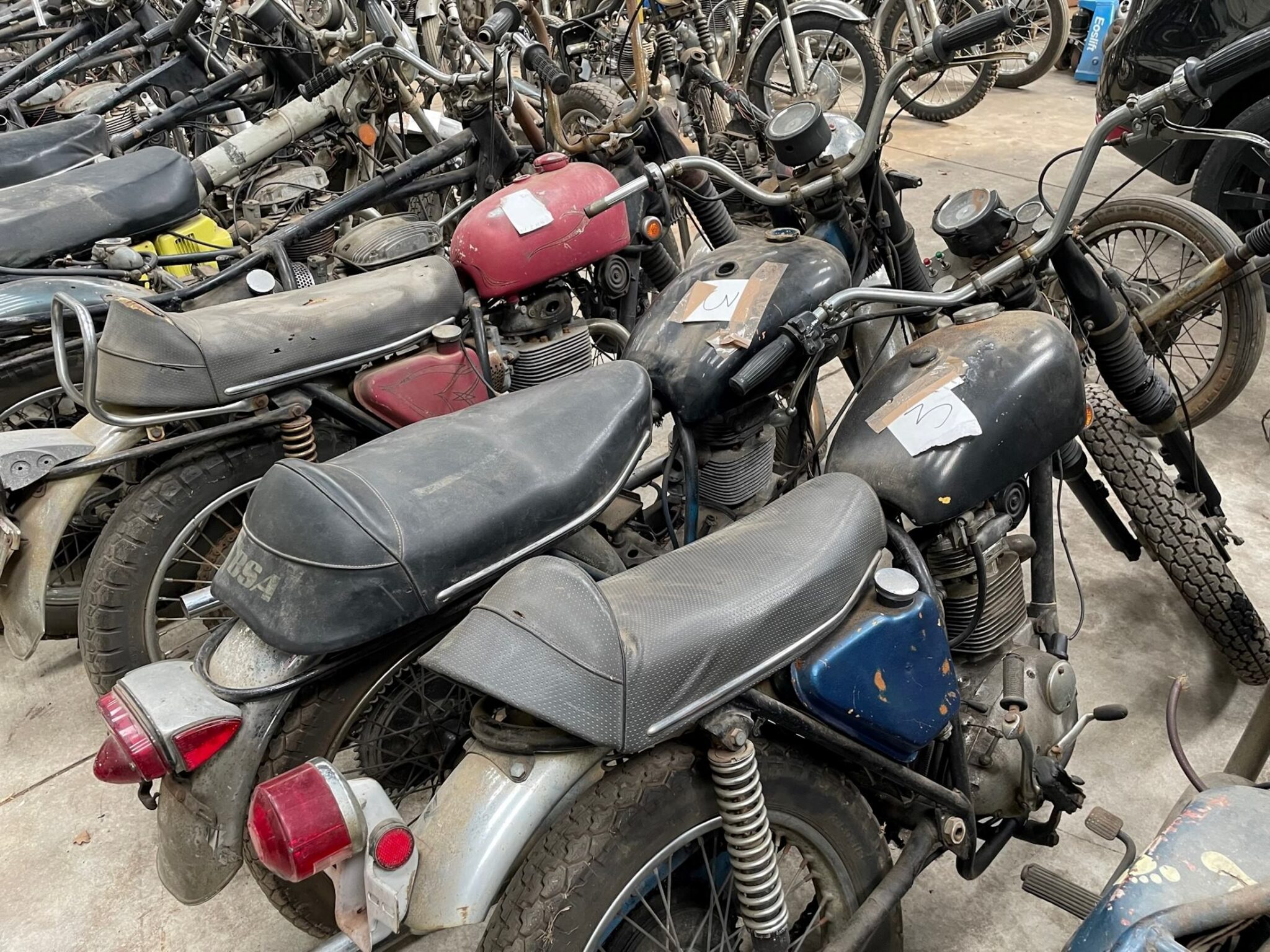 The Ultimate Barn Find: 180 British Motorcycles Rediscovered