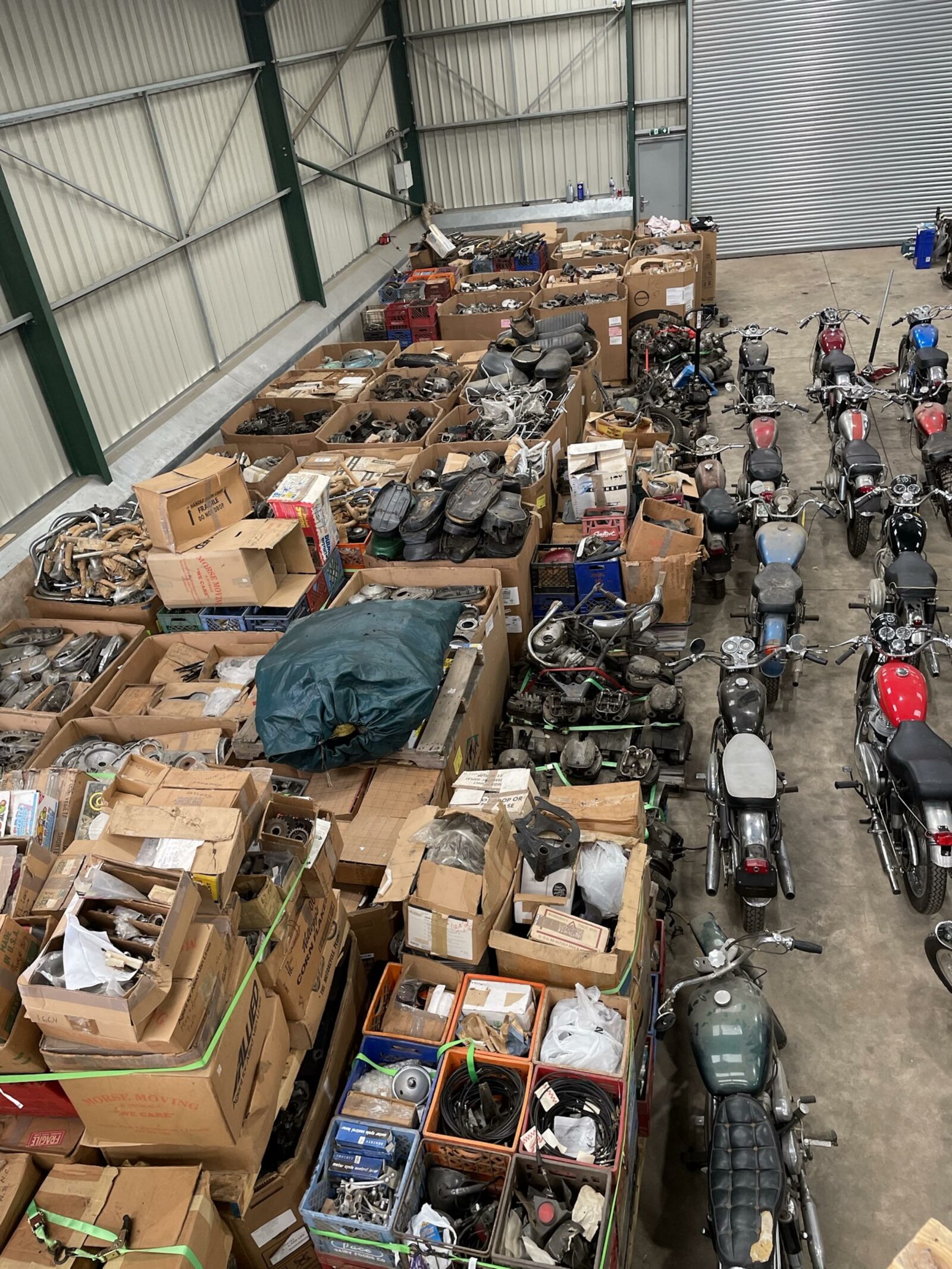 The Ultimate Barn Find: 180 British Motorcycles Rediscovered