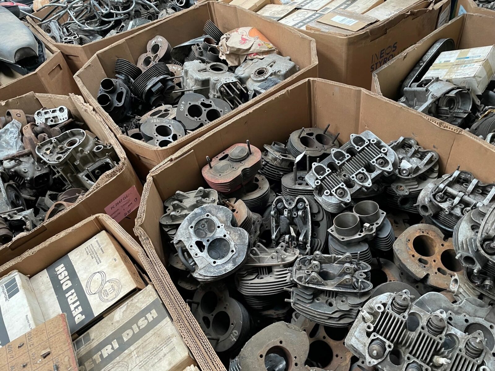 The Ultimate Barn Find: 180 British Motorcycles Rediscovered