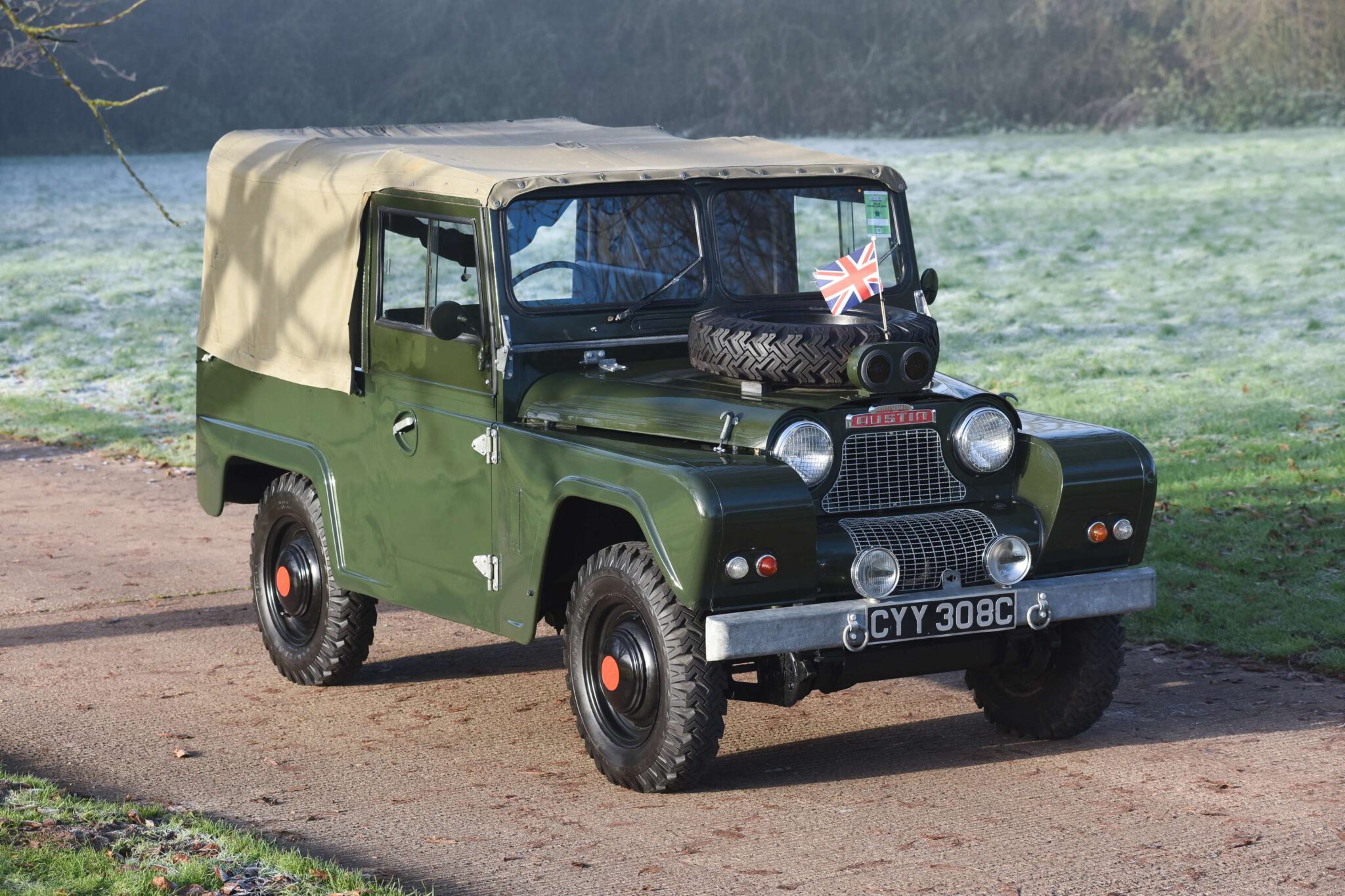 Cold War Nuclear Attack Rescue Vehicle: A 1965 Austin Gipsy