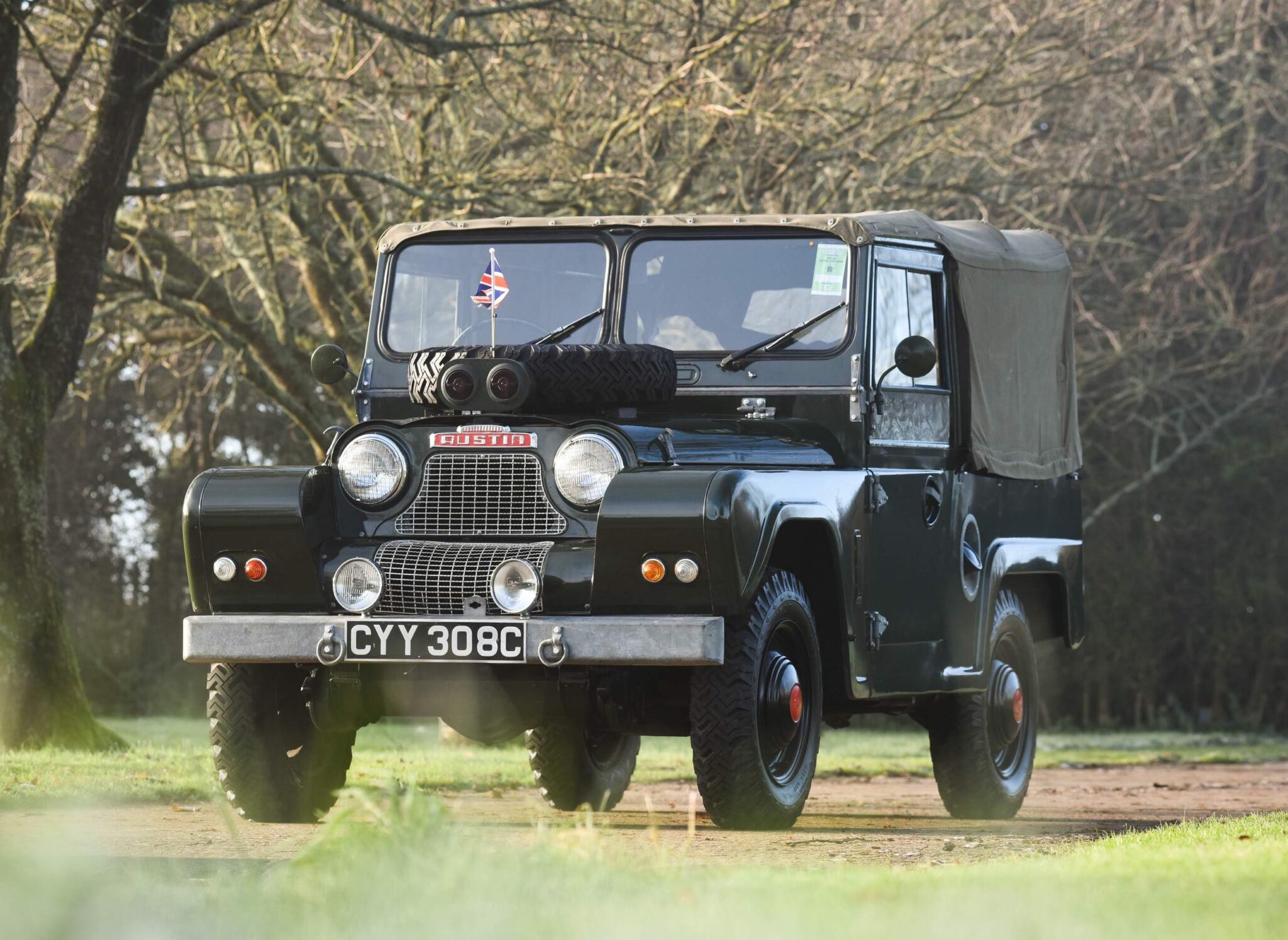 Cold War Nuclear Attack Rescue Vehicle: A 1965 Austin Gipsy