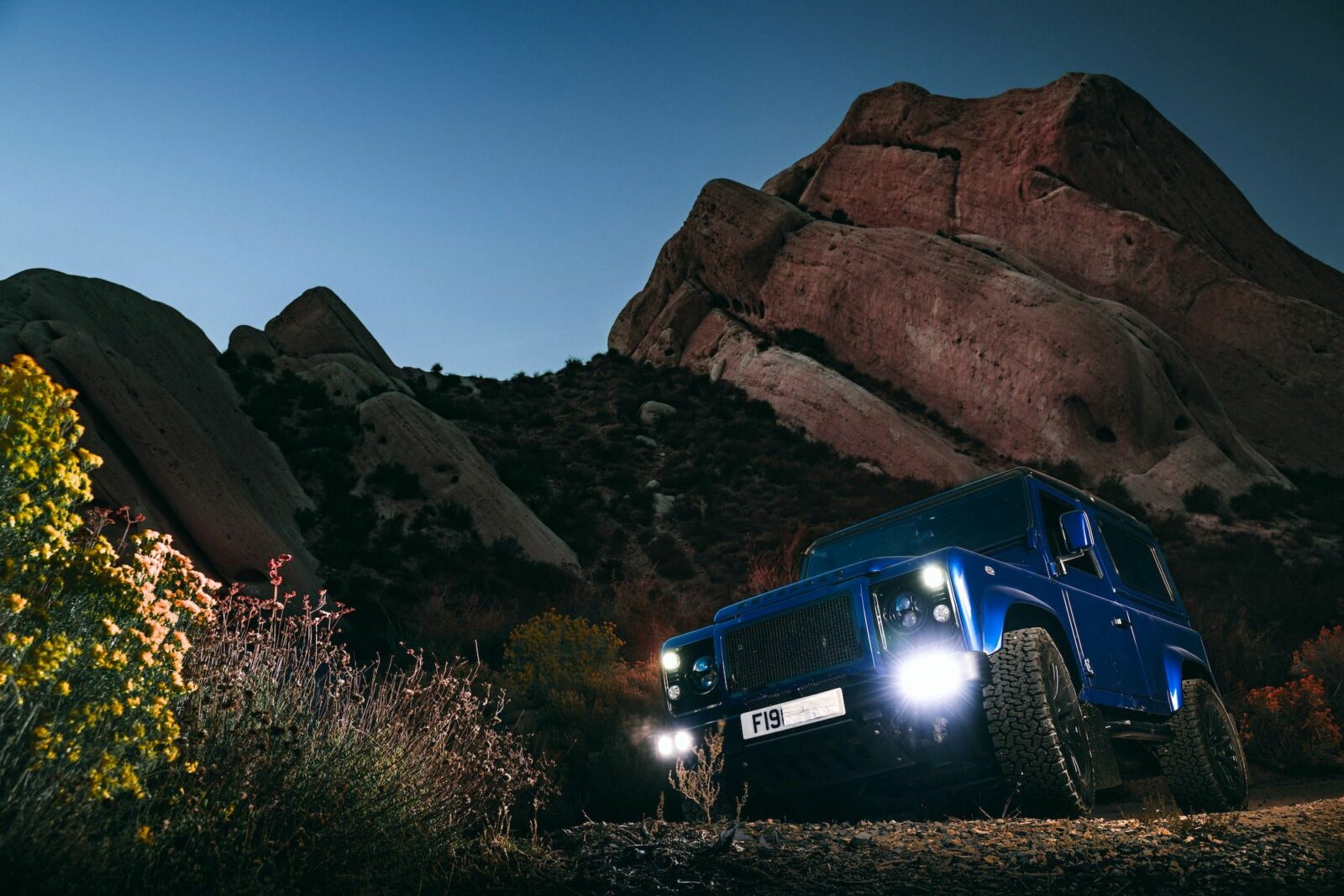 Jenson Button's Corvette V8-Powered Land Rover Defender Is For Sale ...