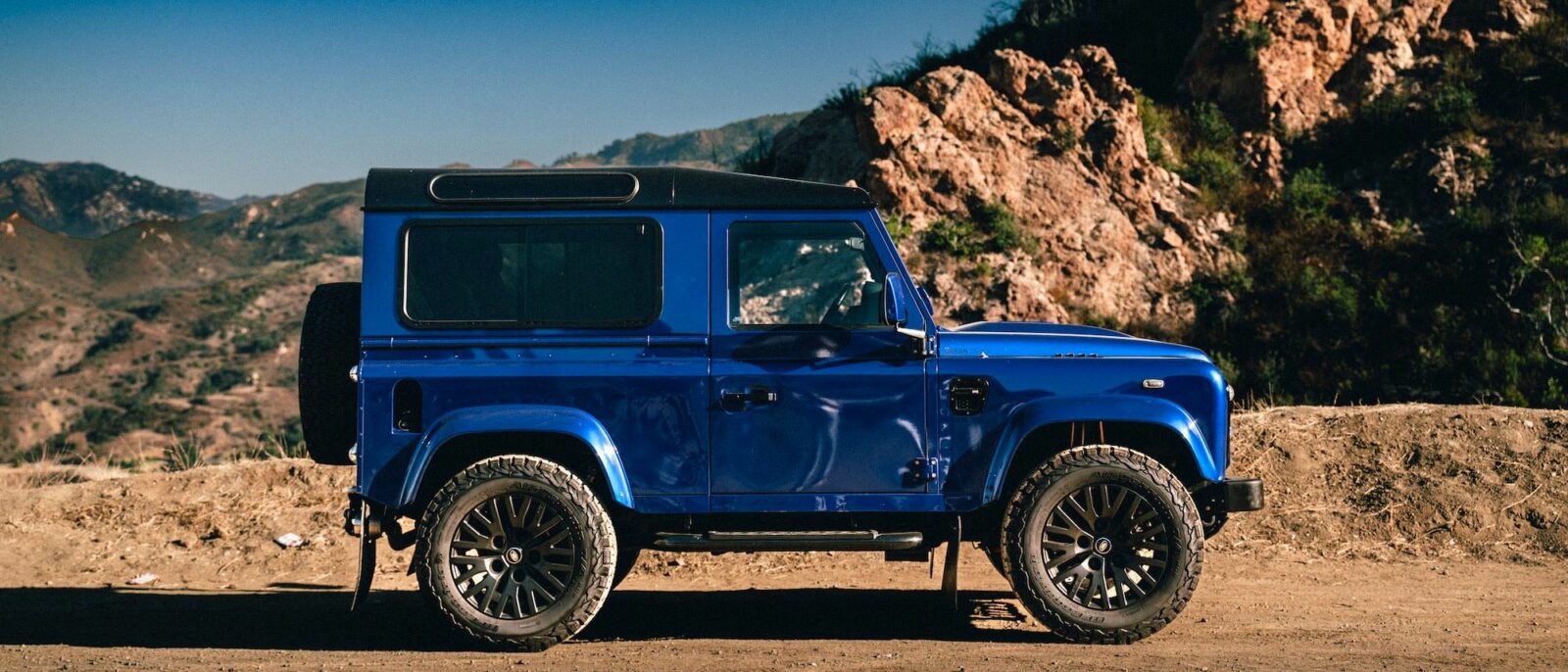 Jenson Button's Corvette V8-Powered Land Rover Defender Is For Sale
