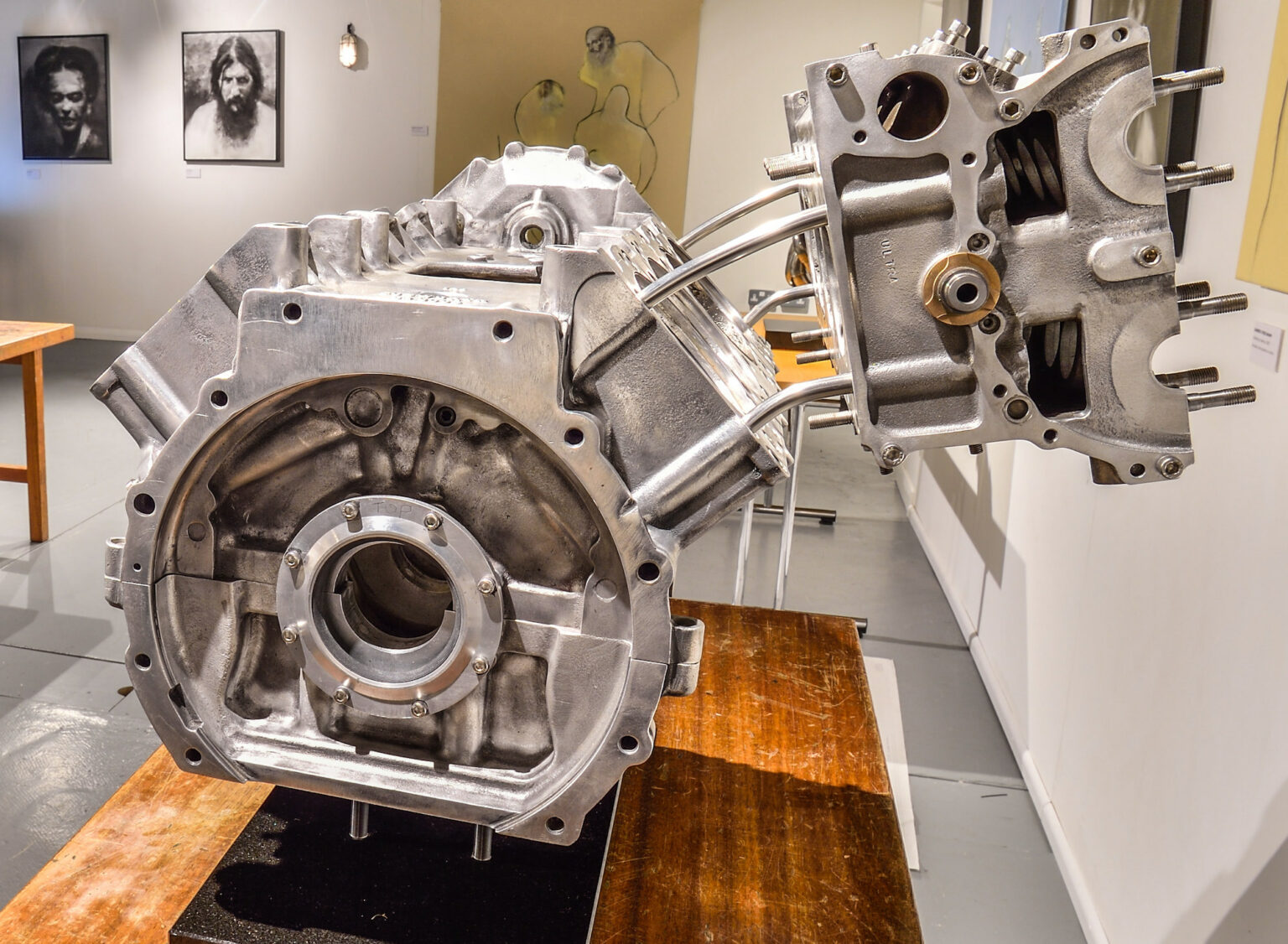 This Blown Cosworth DFR Formula 1 Engine Is Now A Sculpture