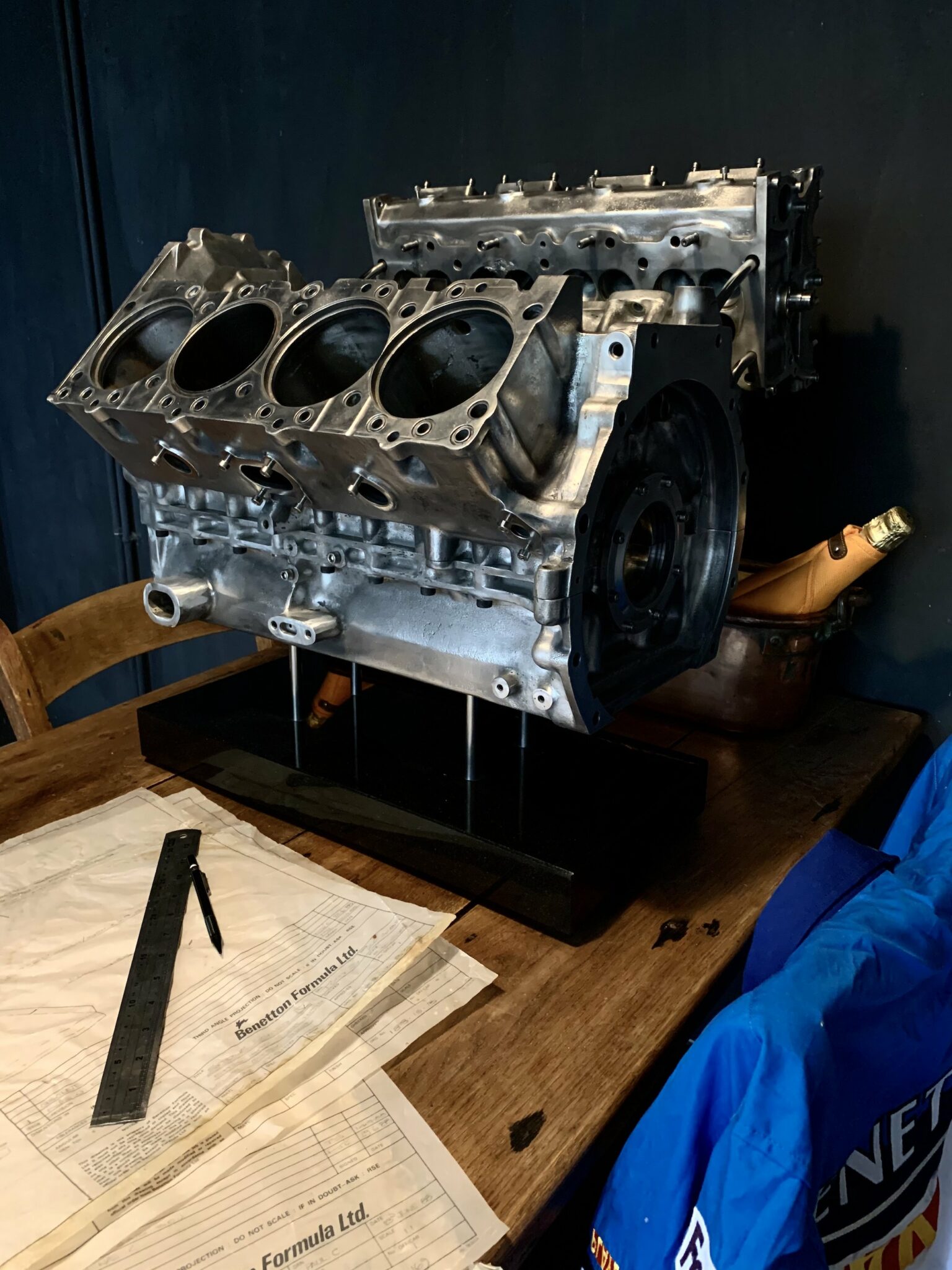 This Blown Cosworth DFR Formula 1 Engine Is Now A Sculpture