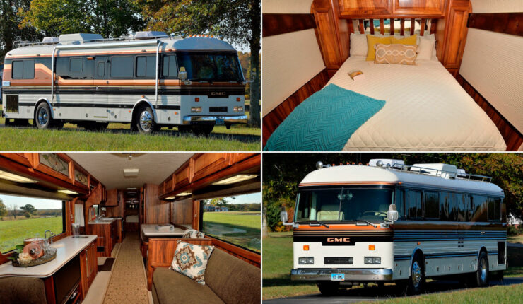 Retro Vanlife Luxury: A 1965 GMC Bus Motorhome