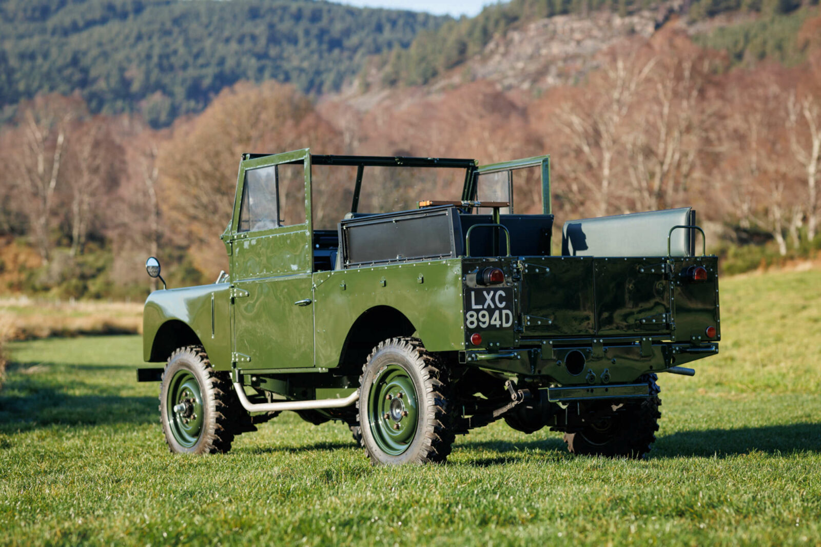 For Sale: The Royal Family's Personal Land Rover Series 1