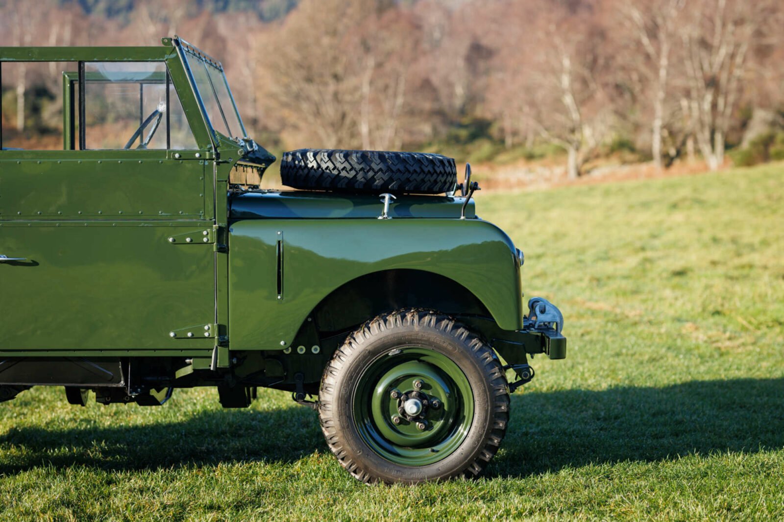 For Sale: The Royal Family's Personal Land Rover Series 1