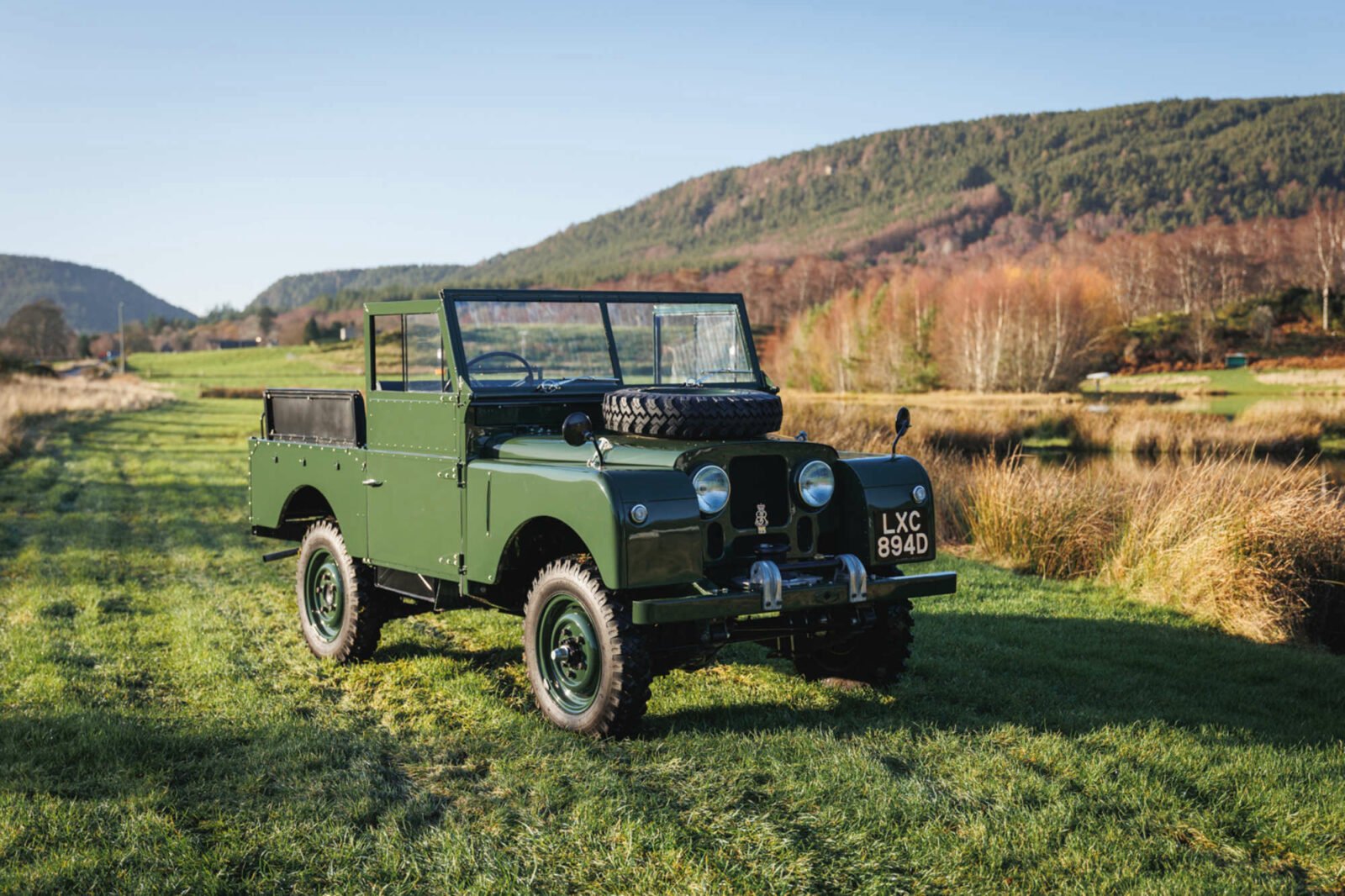 For Sale: The Royal Family's Personal Land Rover Series 1