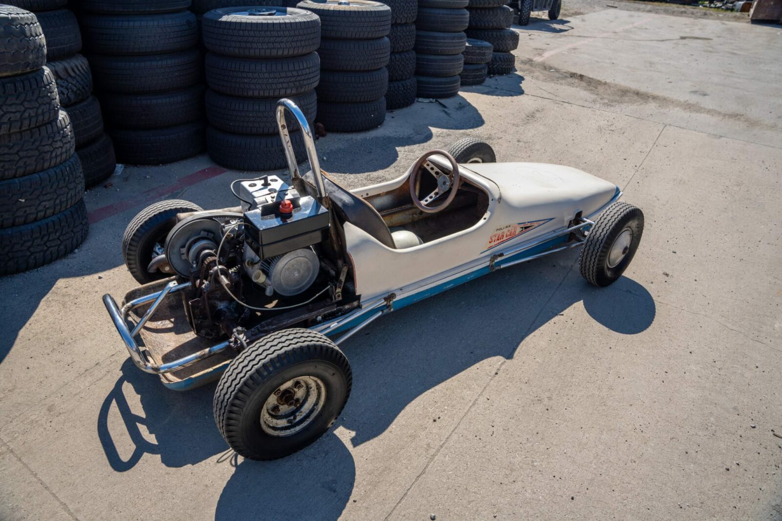 Polaris Star Car: A Vintage Snowmobile-Powered Racer
