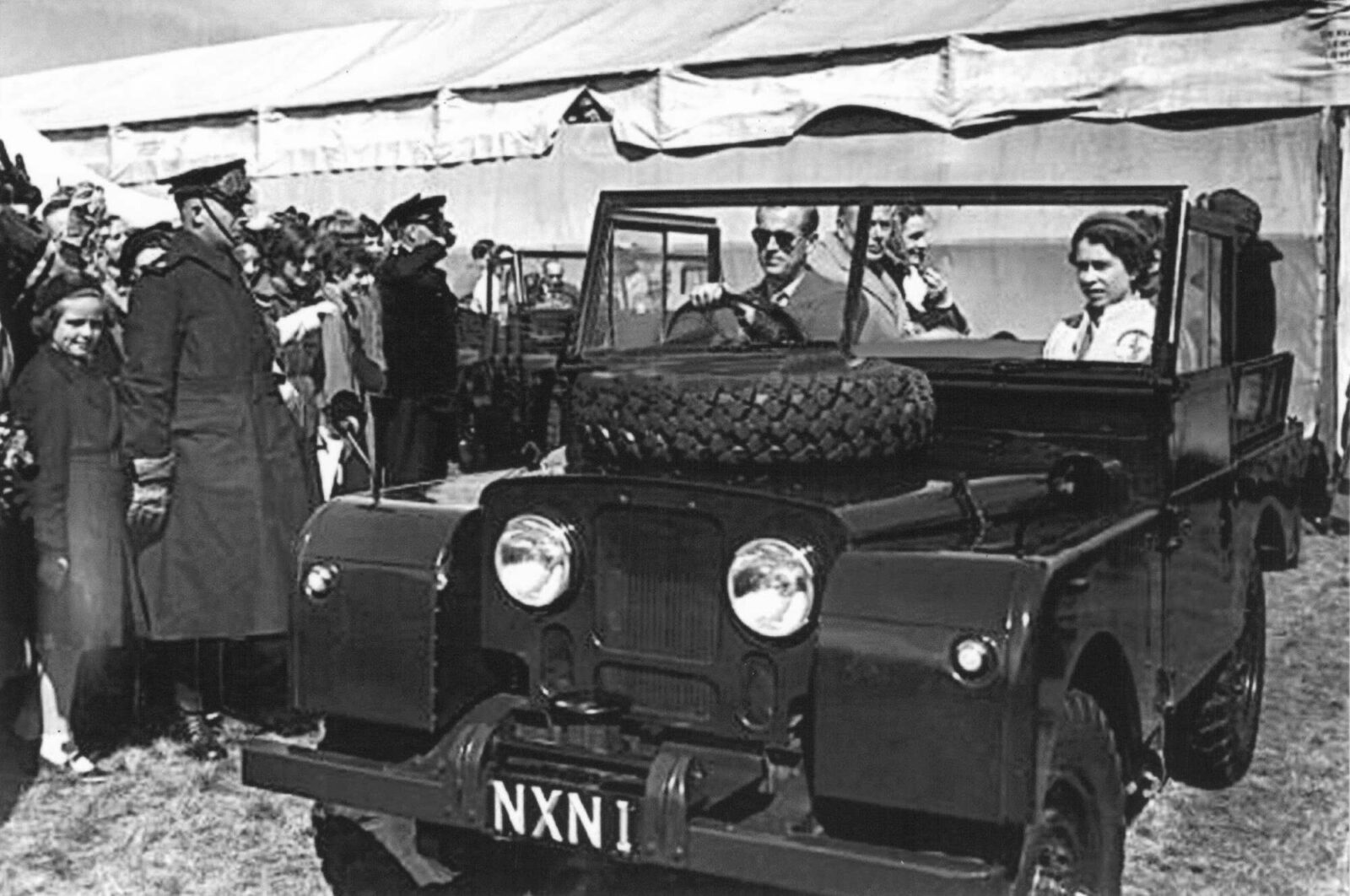 For Sale: The Royal Family's Personal Land Rover Series 1