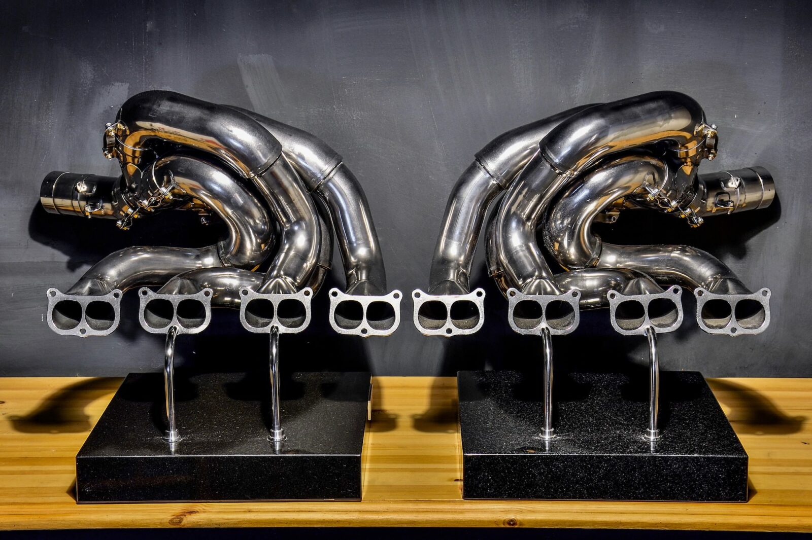 A Sauber C32-Ferrari Formula 1 Exhaust Manifold As A Sculpture