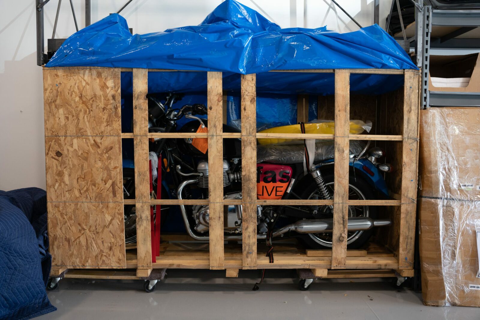 Still In The Factory Crate: A Triumph Bonneville T100 Paul Smith