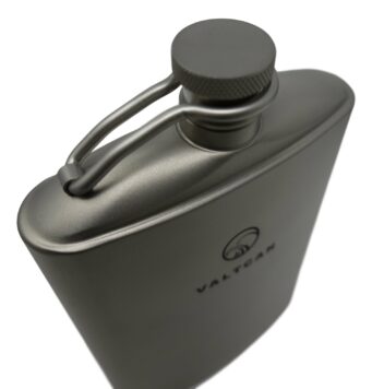 The Valtcan Titanium Hip Flask - Military Canteen Design