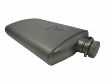 The Valtcan Titanium Hip Flask - Military Canteen Design