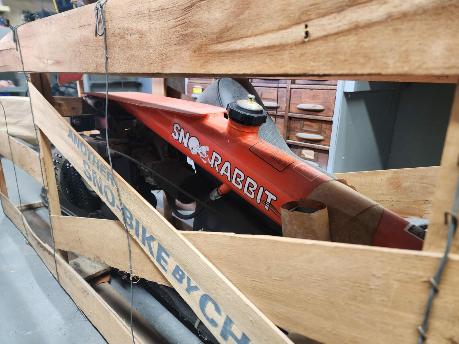 Still In The Factory Crate: A 1979 Chrysler Sno-Runner