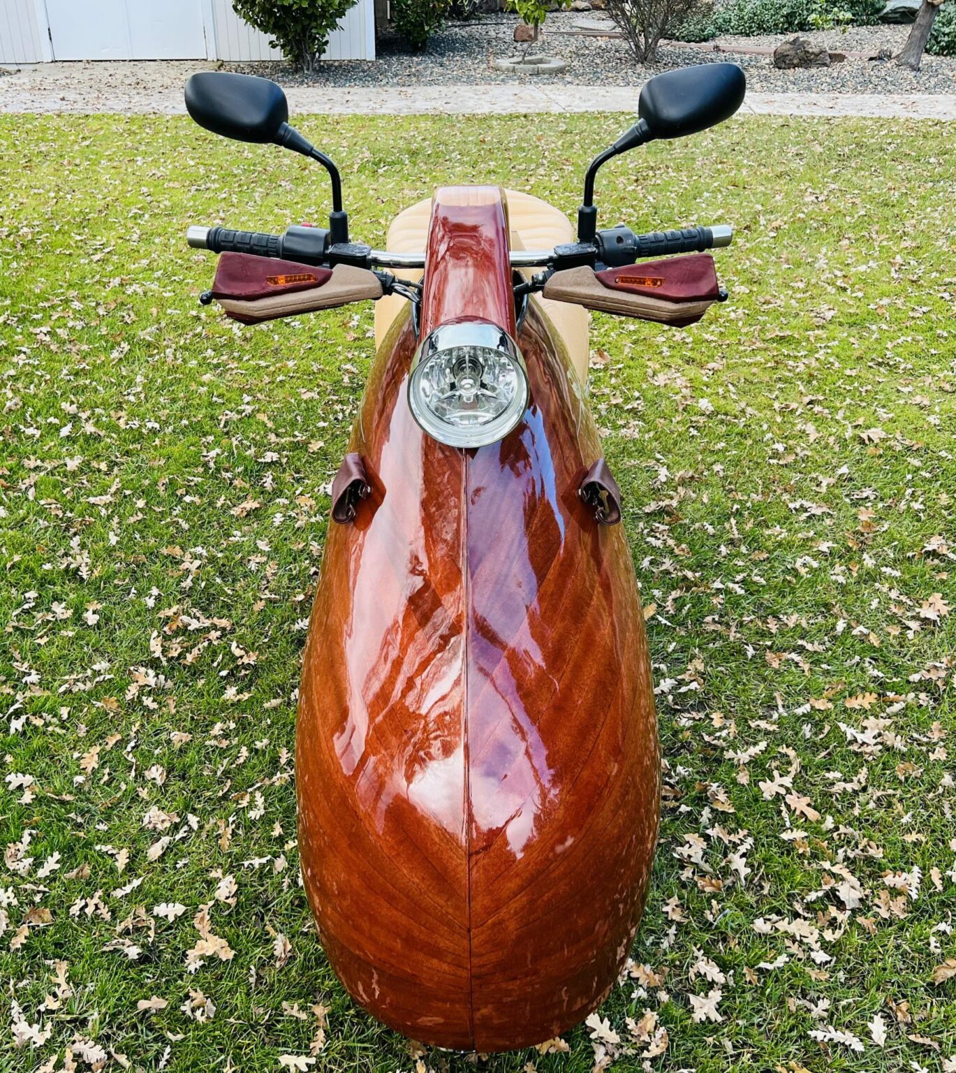 Weird Wheels: A Vectrix VX-1 Electric Custom Motorcycle