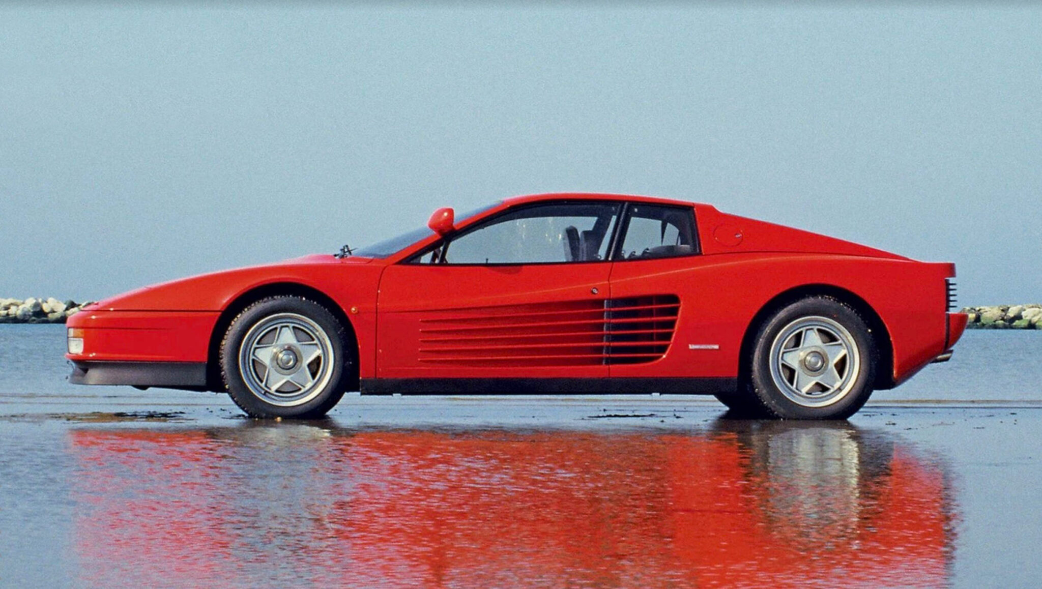Sculpture: An Original Ferrari Testarossa Side Mirror