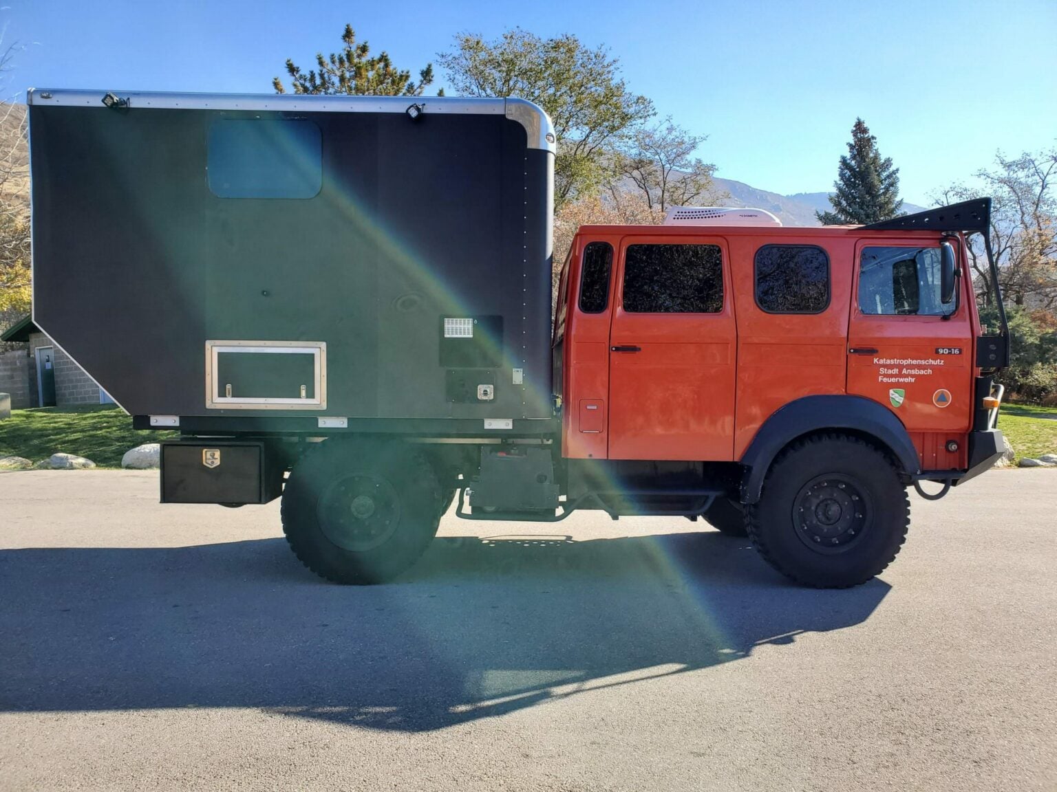 Off-Grid + Adventure Ready: An Iveco 90-16 4x4 Overland Camper