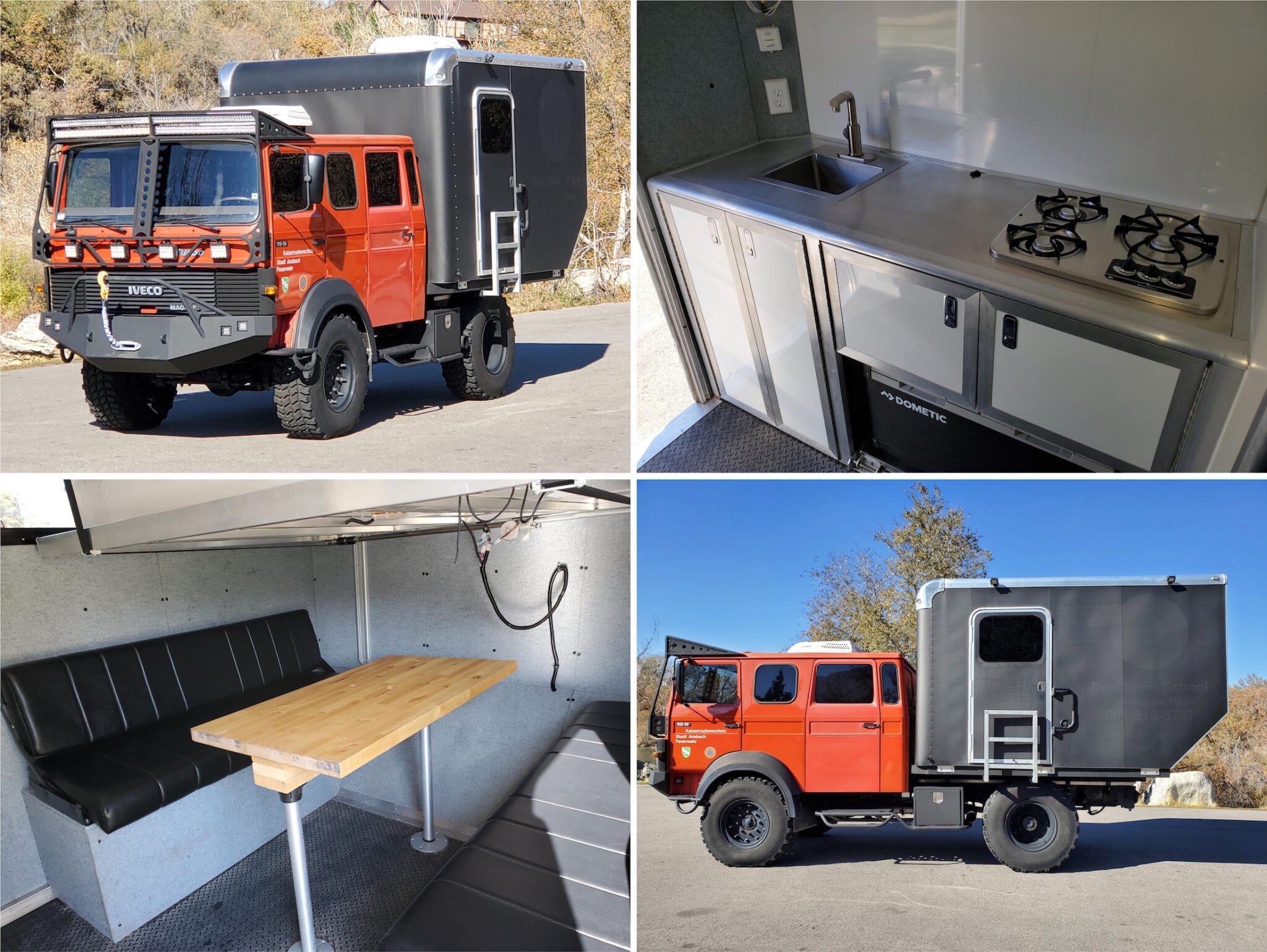 Off-Grid + Adventure Ready: An Iveco 90-16 4x4 Overland Camper