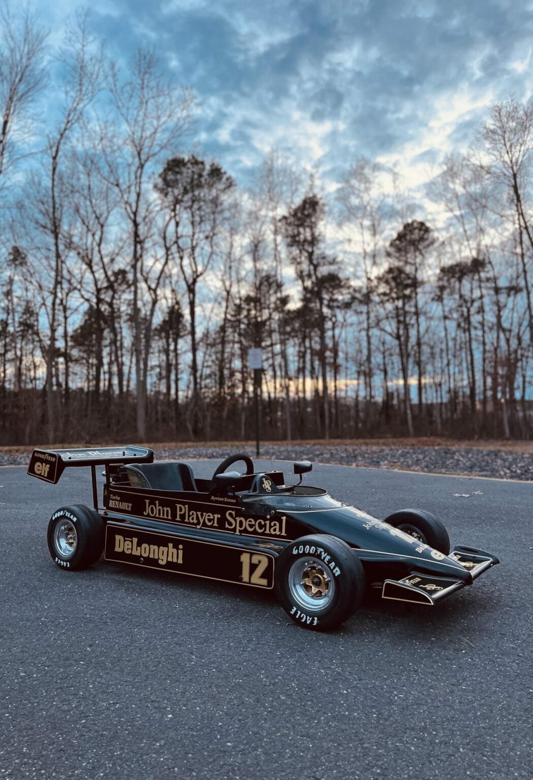 For Sale: A Lotus-Renault 98T-Style Go-Kart