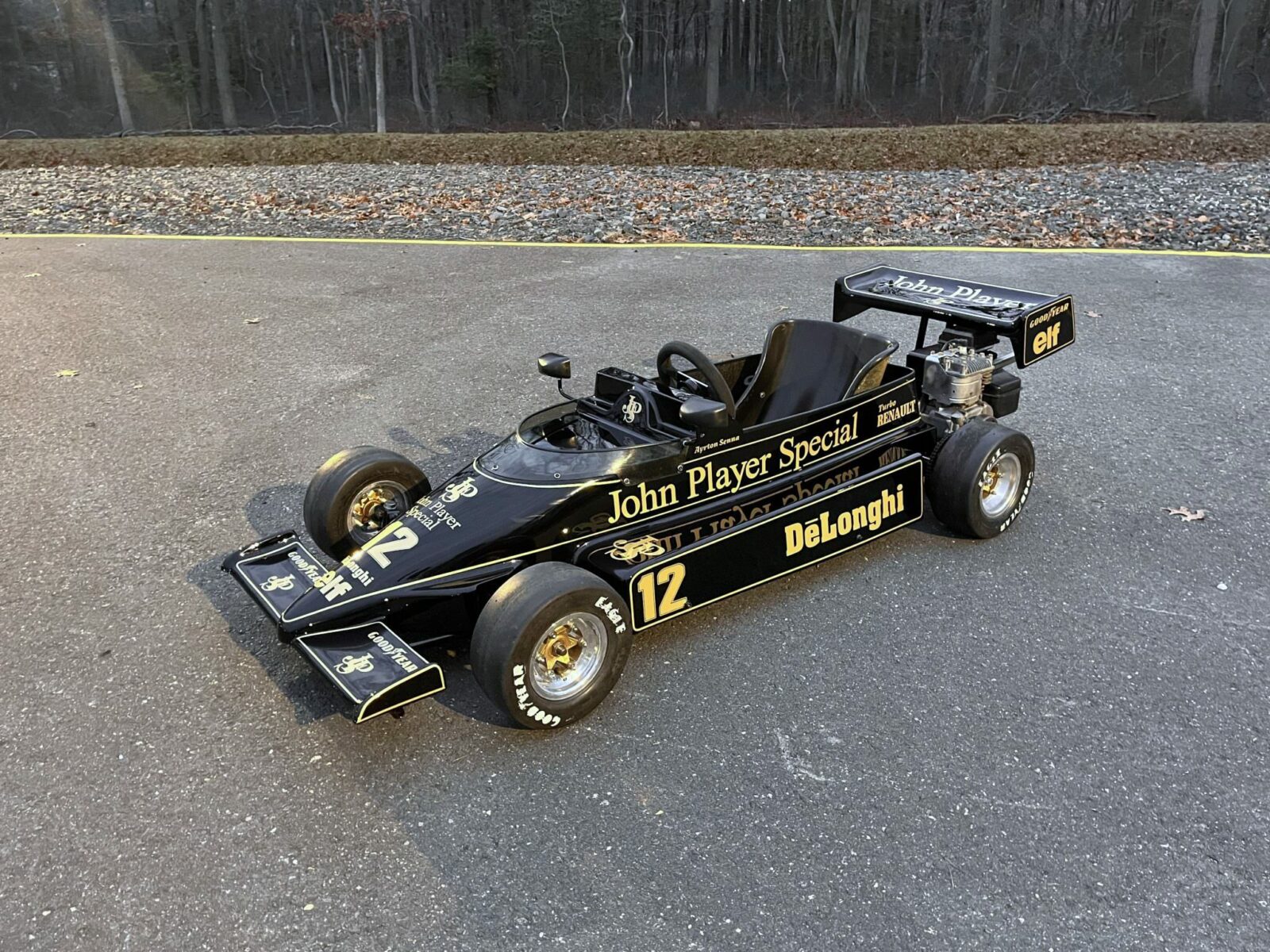 For Sale: A Lotus-Renault 98T-Style Go-Kart