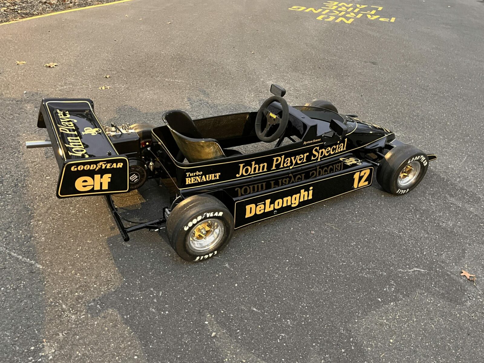 For Sale: A Lotus-Renault 98T-Style Go-Kart